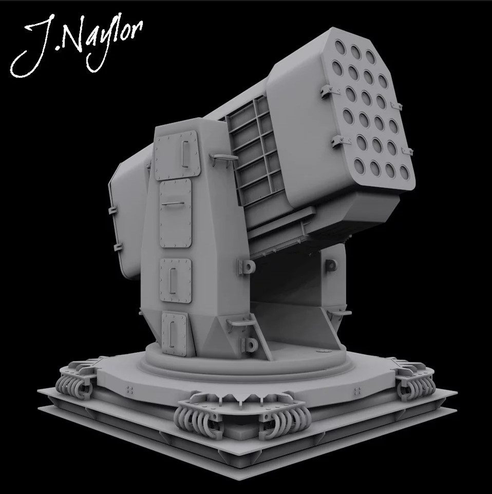 ArtStation - RIM-116 Rolling Airframe Missile
