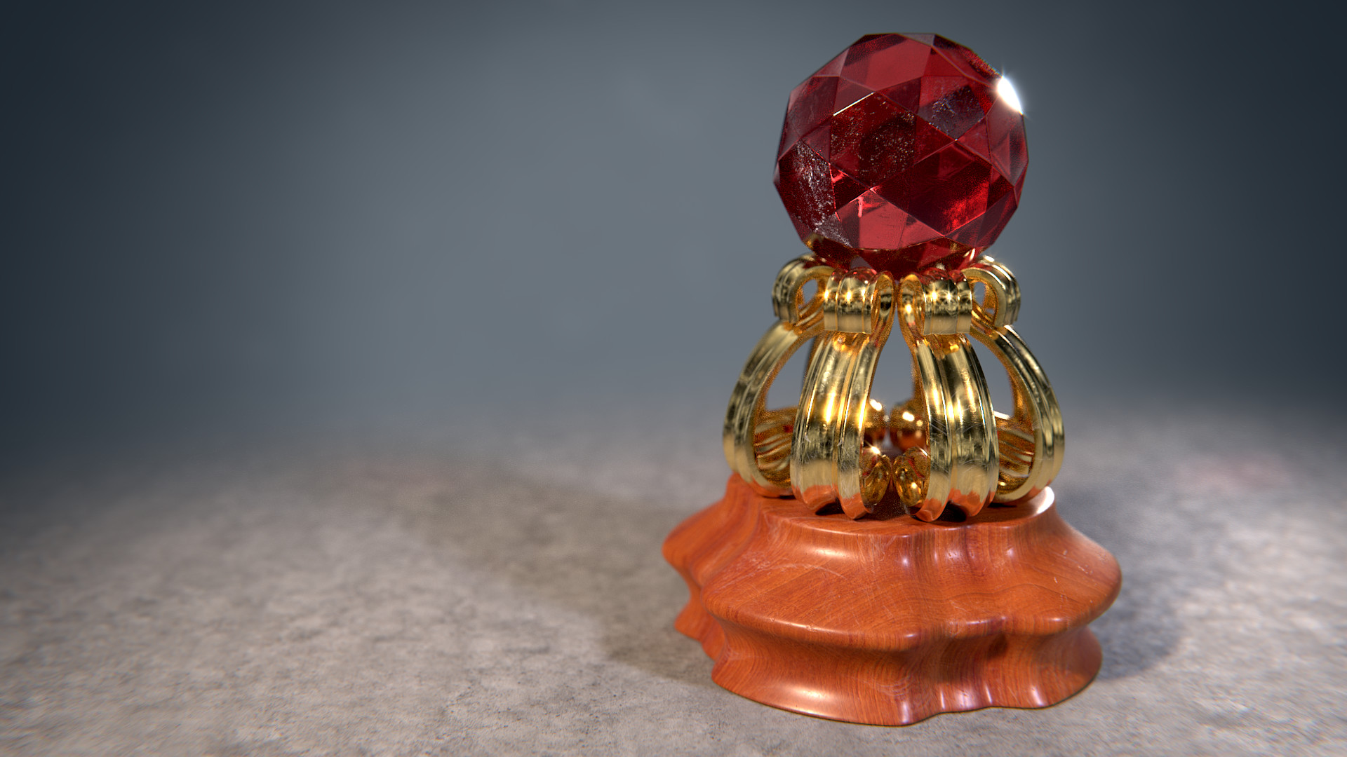 ArtStation - Abstract Trophy