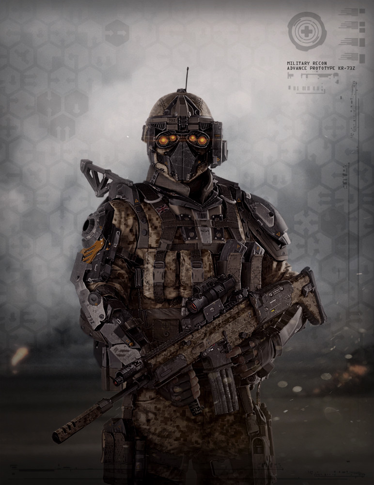 ArtStation - Recon Soldier