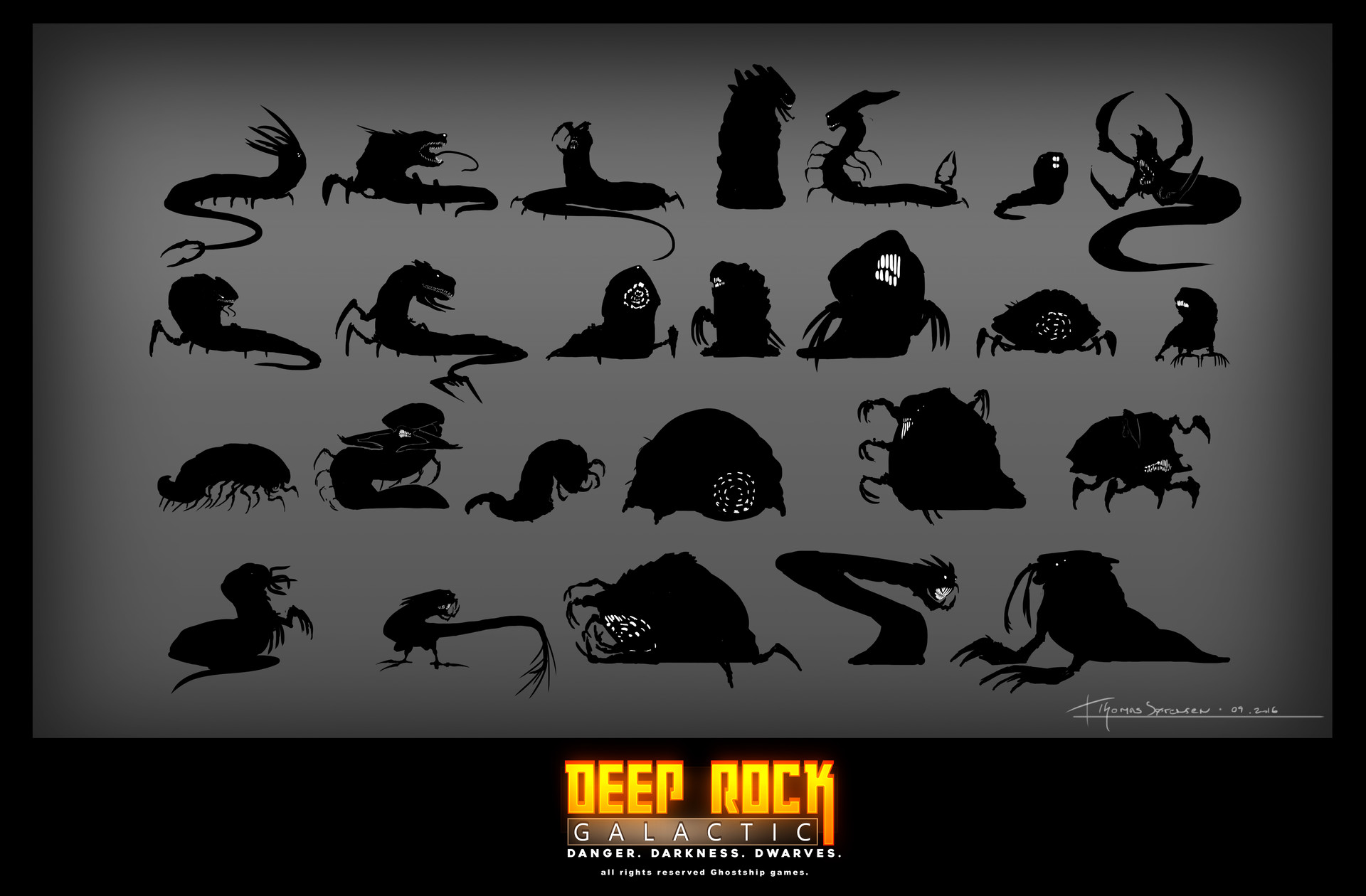 Thomas Sørensen - Concept Art for Deep Rock Galactic