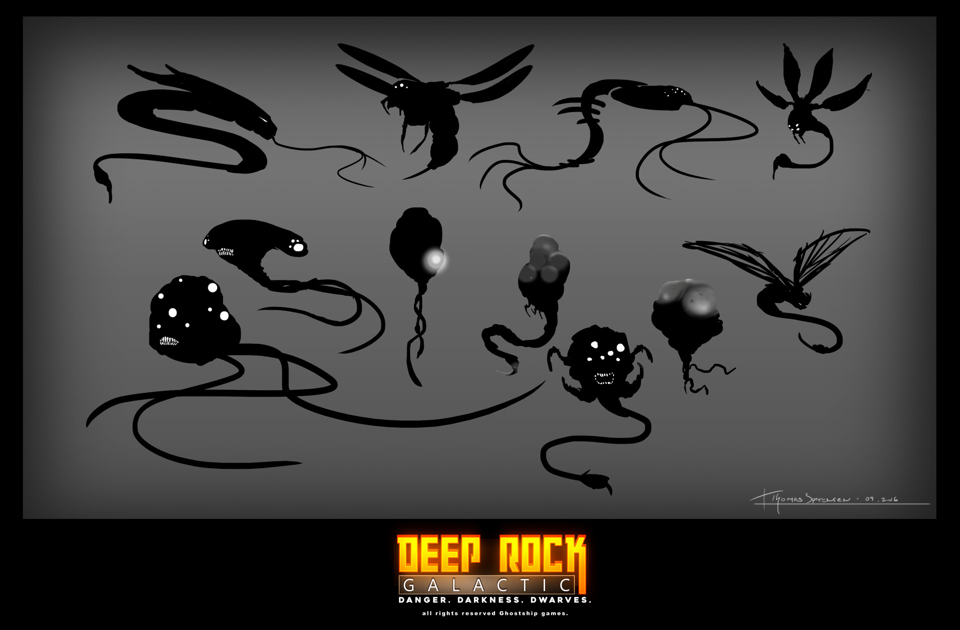 Thomas Sørensen - Concept Art for Deep Rock Galactic