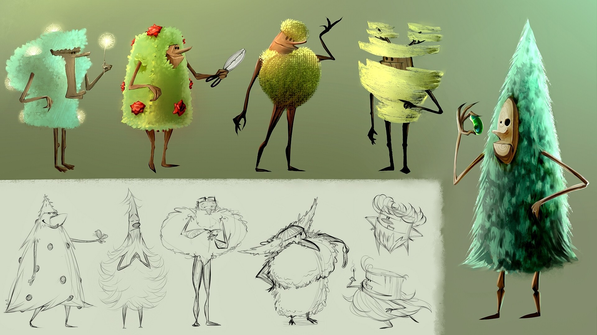 ArtStation - Tree guy