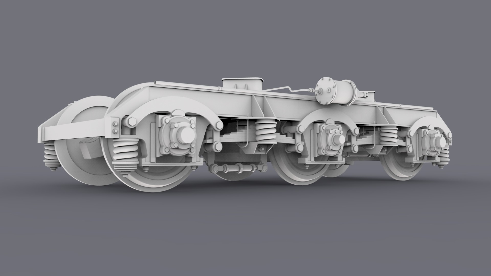 Mykolas Parulskis - Locomotive Bogie
