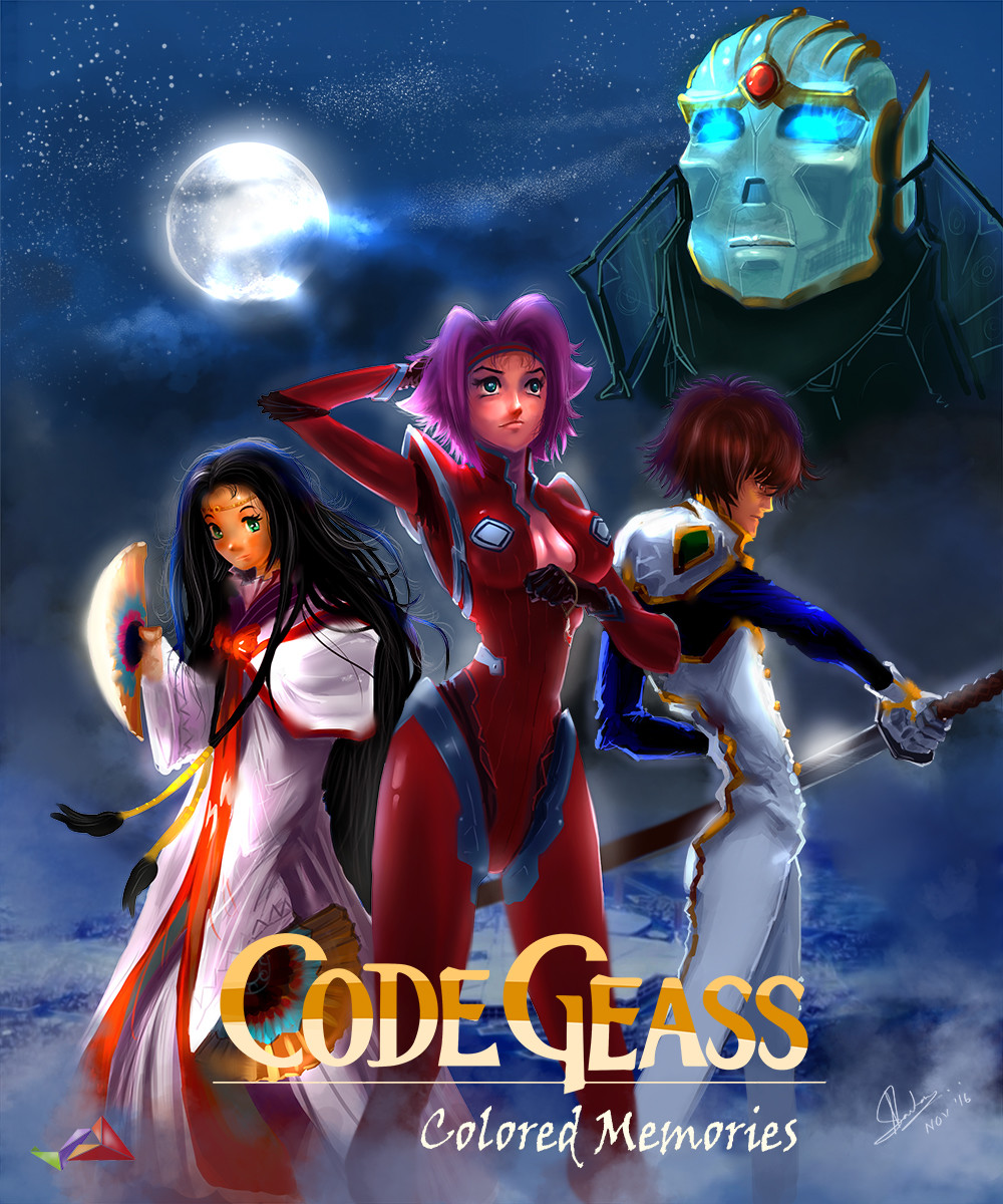 ArtStation - CODE GEASS CoverArt