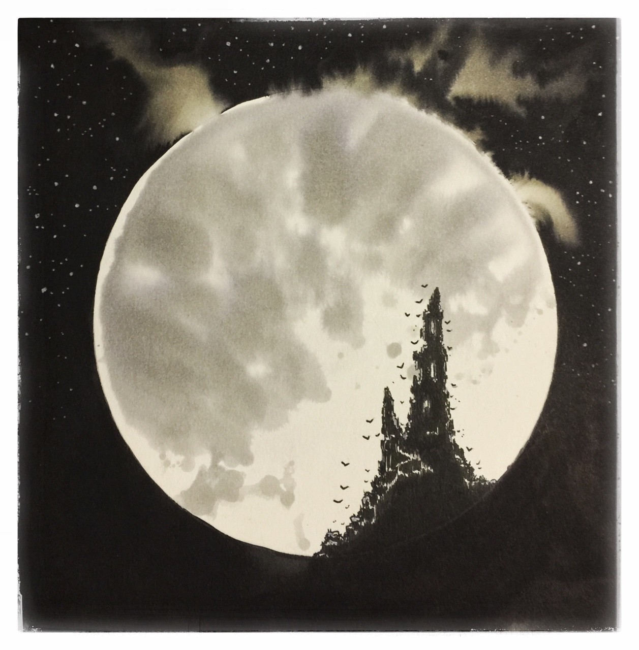 ArtStation - 31/31 Inktober Super Moon Tower Ruin