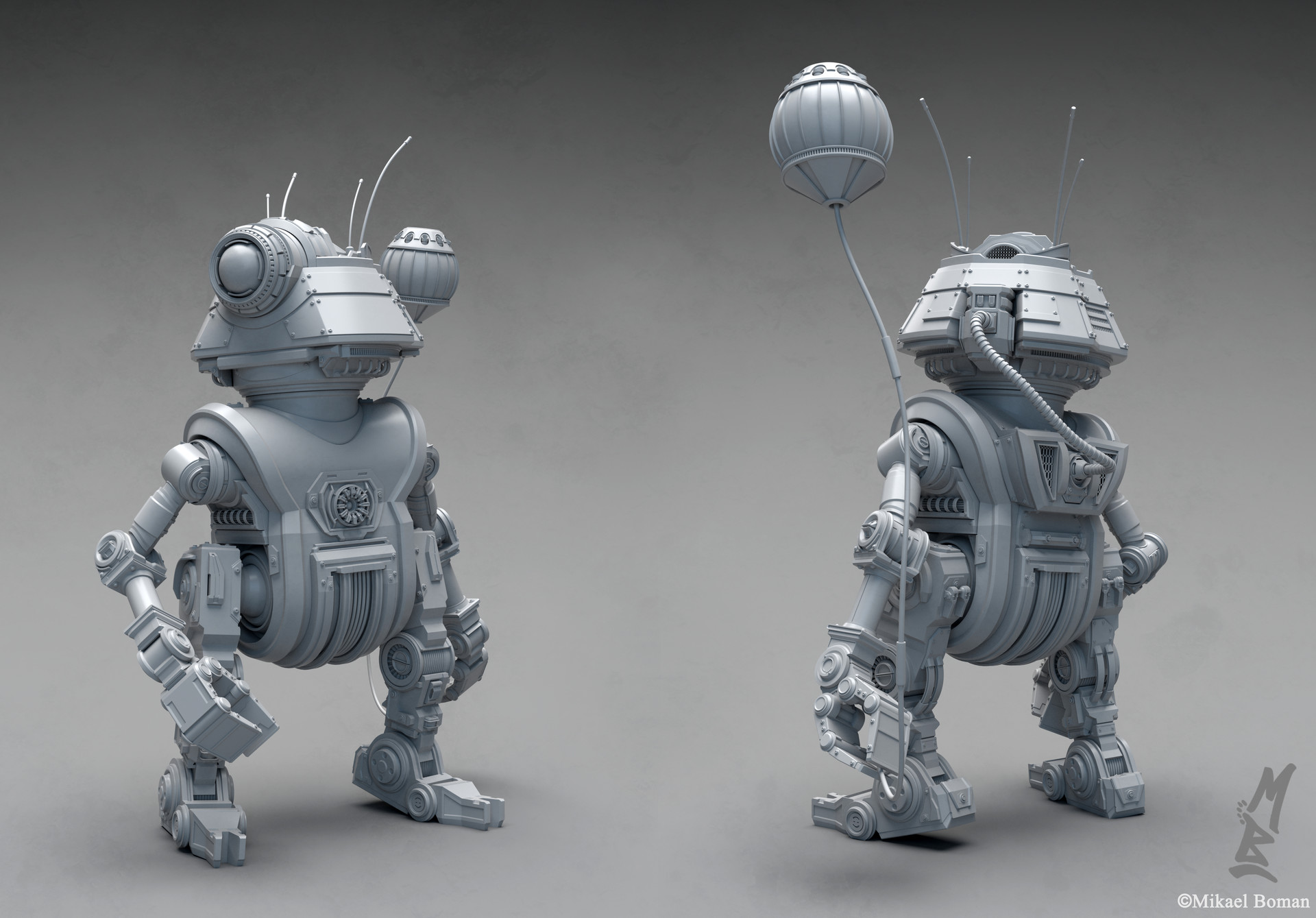 ArtStation - Kent the droid