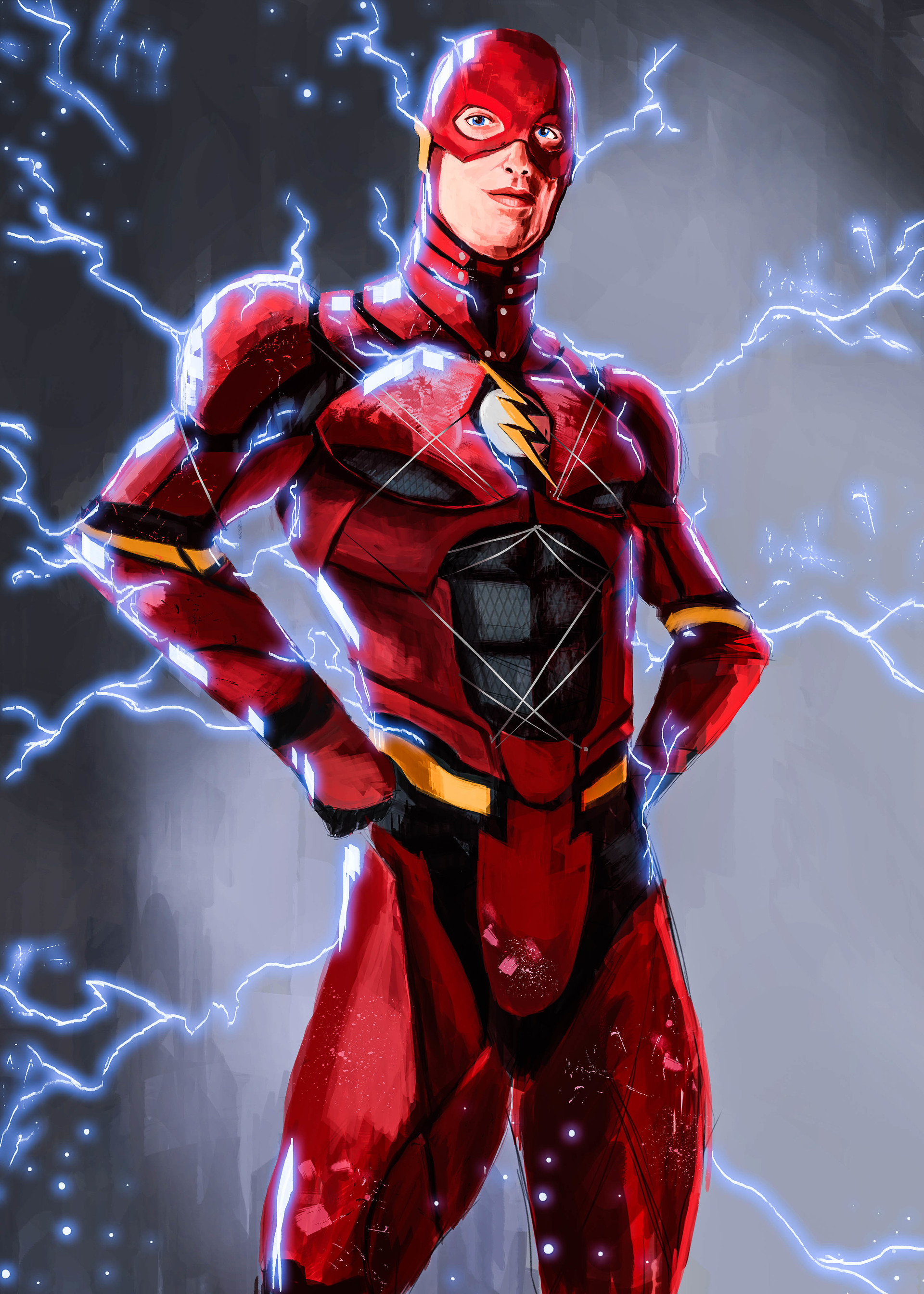 ArtStation - Justice League - flash