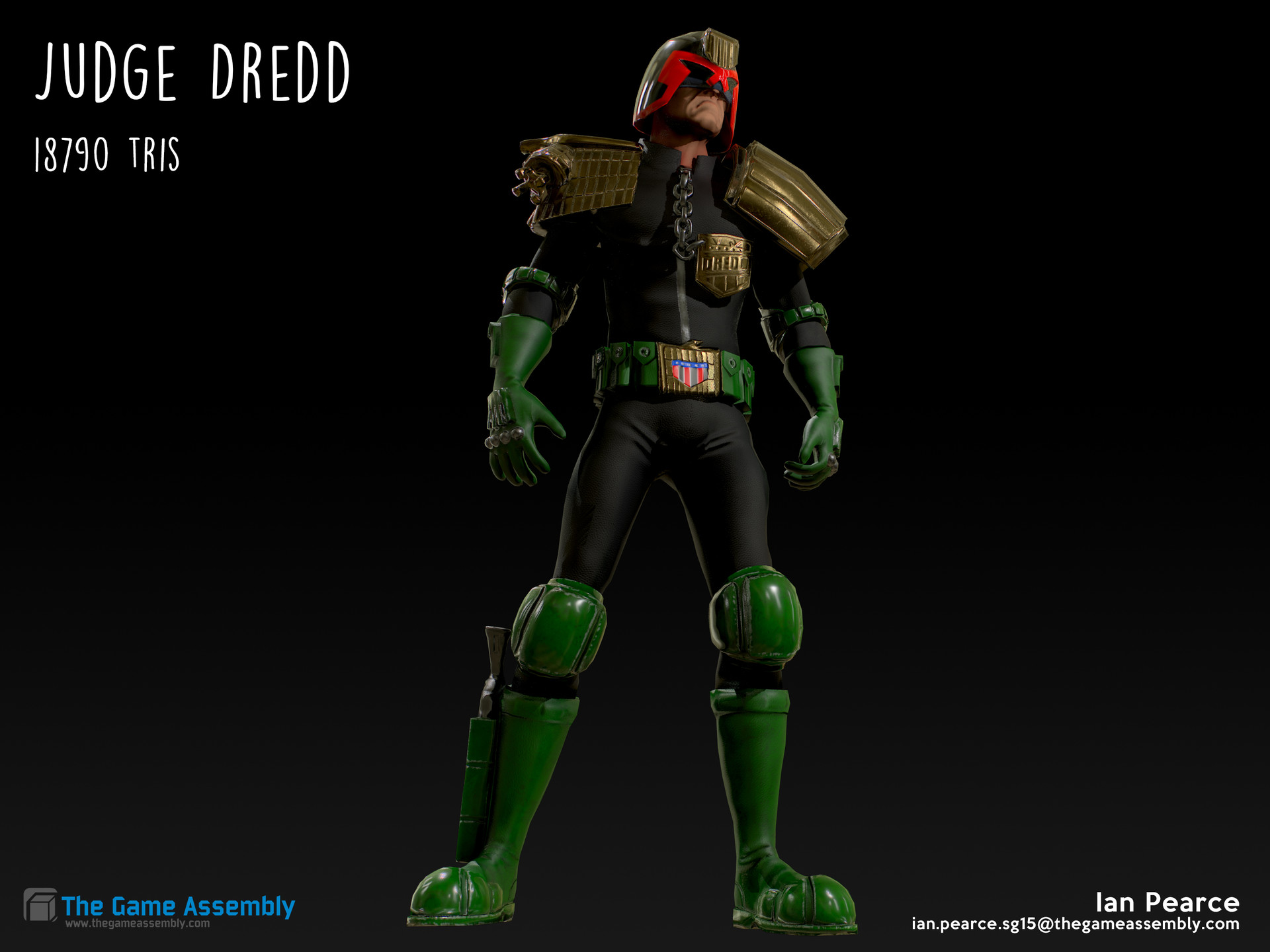 ArtStation - Judge Dredd