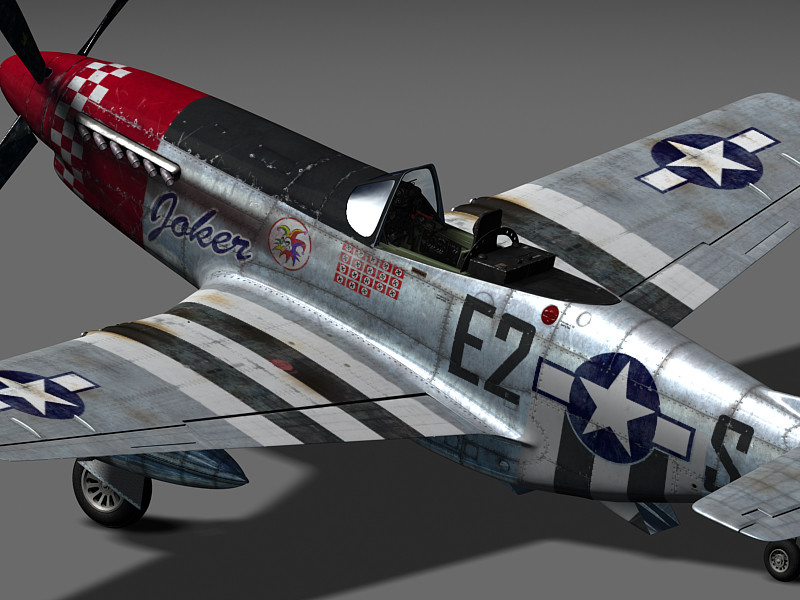 ArtStation - North American P-51 Mustang