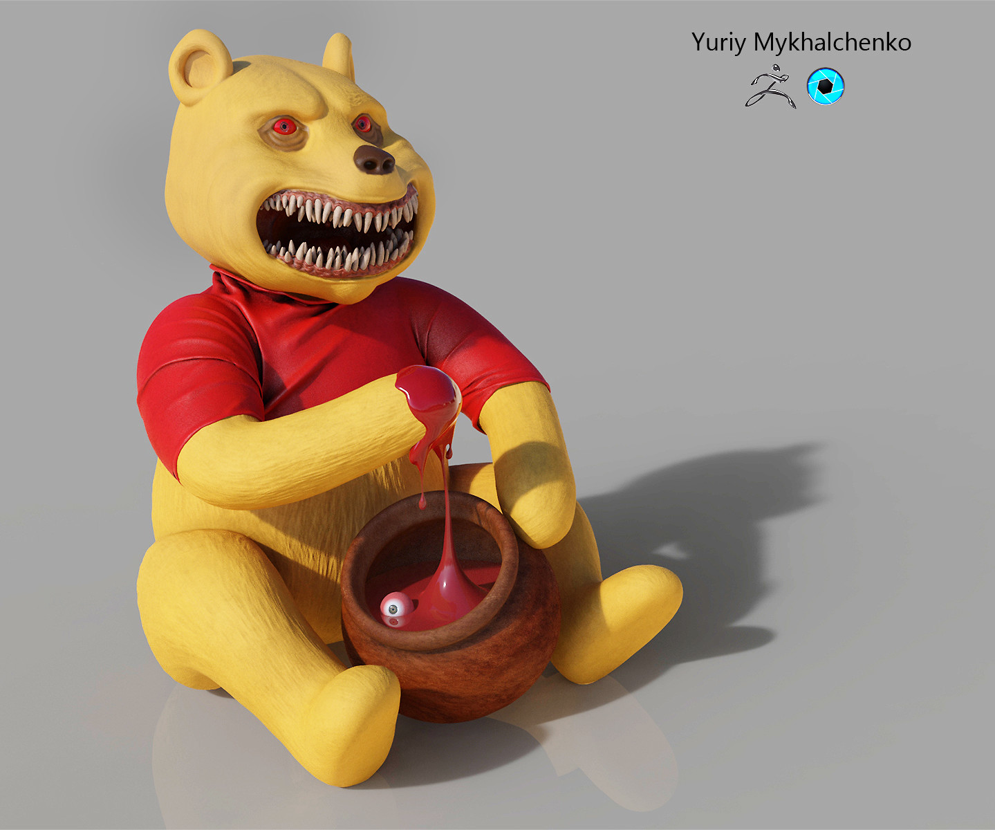 ArtStation - Zombie Pooh
