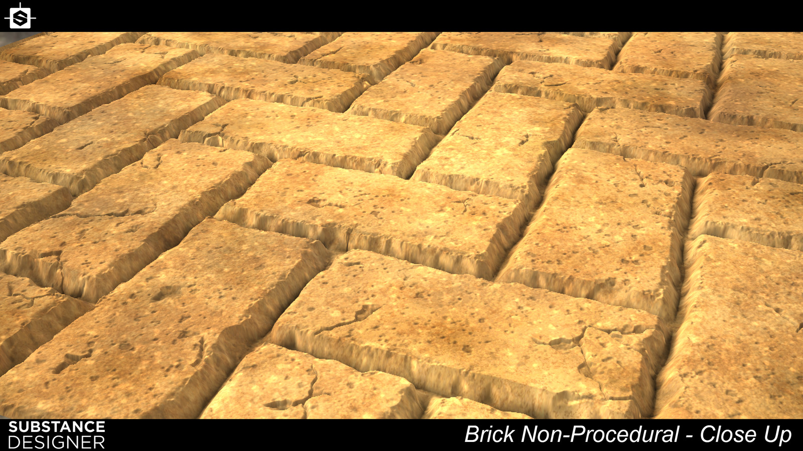 Michael Ghamloush - Substance Designer Brick - Non-Procedural