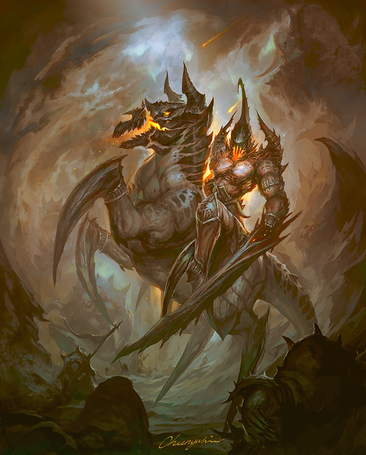 ArtStation - Azmodan's knight legion - Current Version