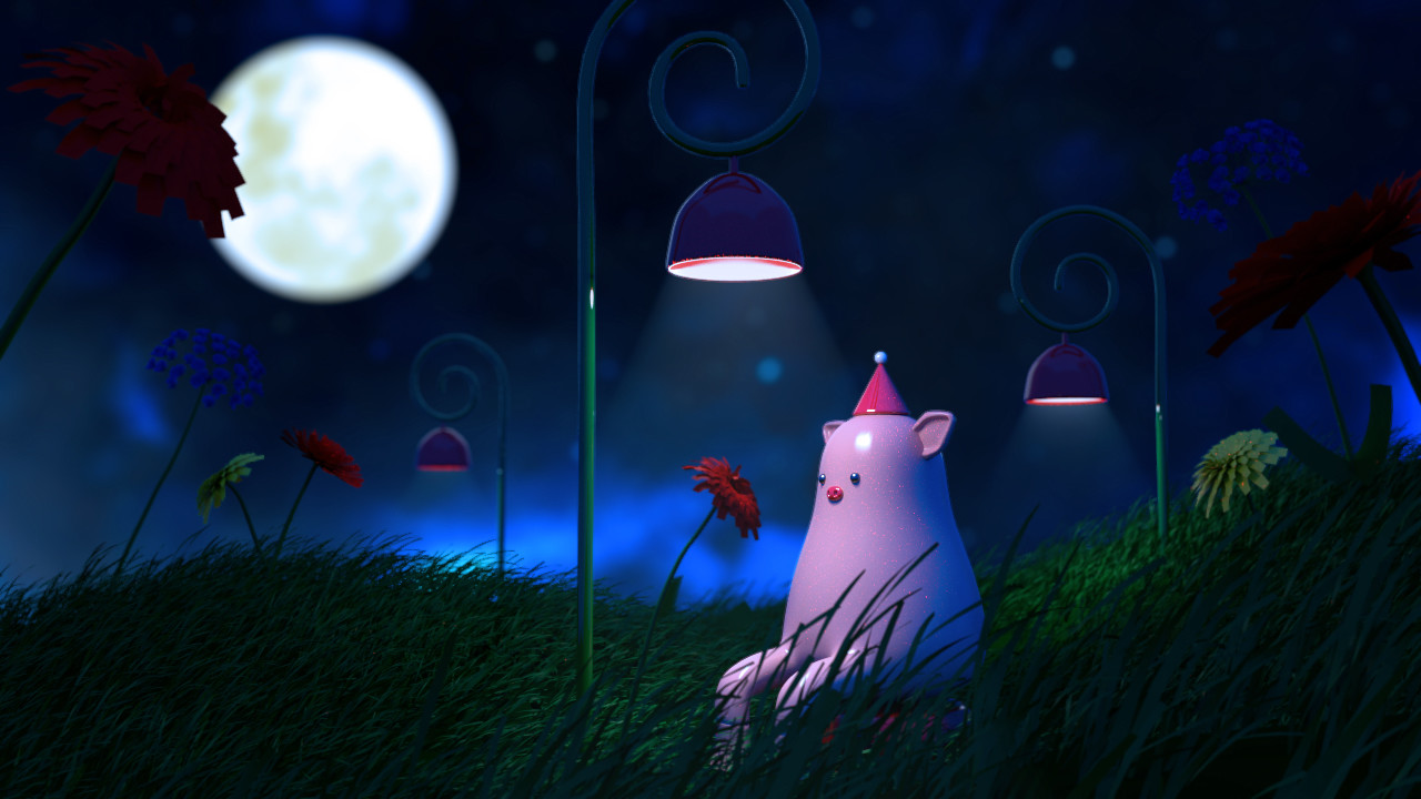 ArtStation - Rose and Pig.