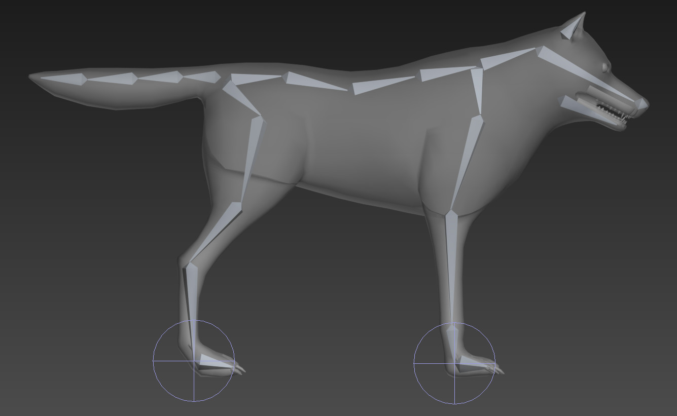 Xerlax Goh - Wolf Animation Cycle