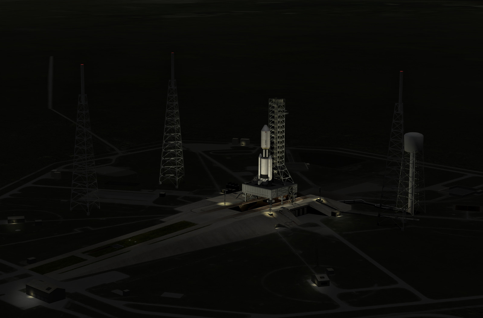 Sickhead Games - Rocket Gantry Launch Site