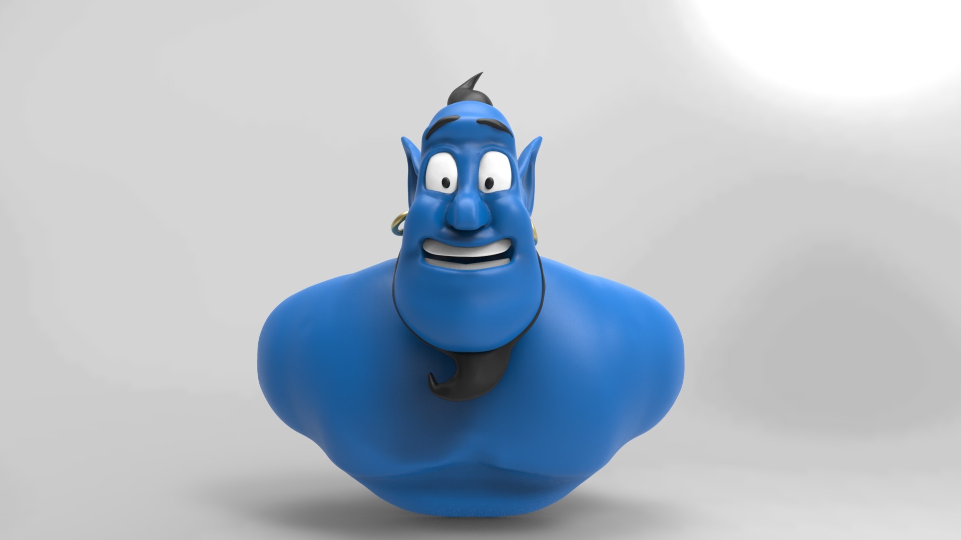 ArtStation - Aladdin Genie Stylized