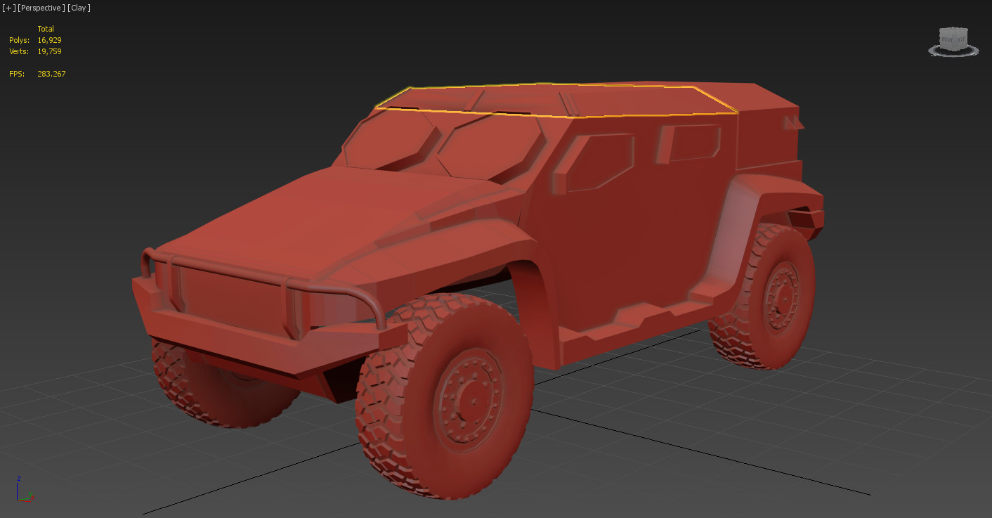 ArtStation - Thales Hawkei WIP