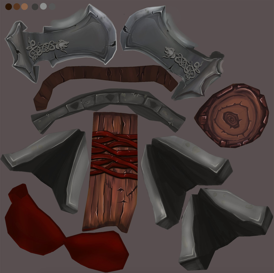 ArtStation - RED Project - Textures