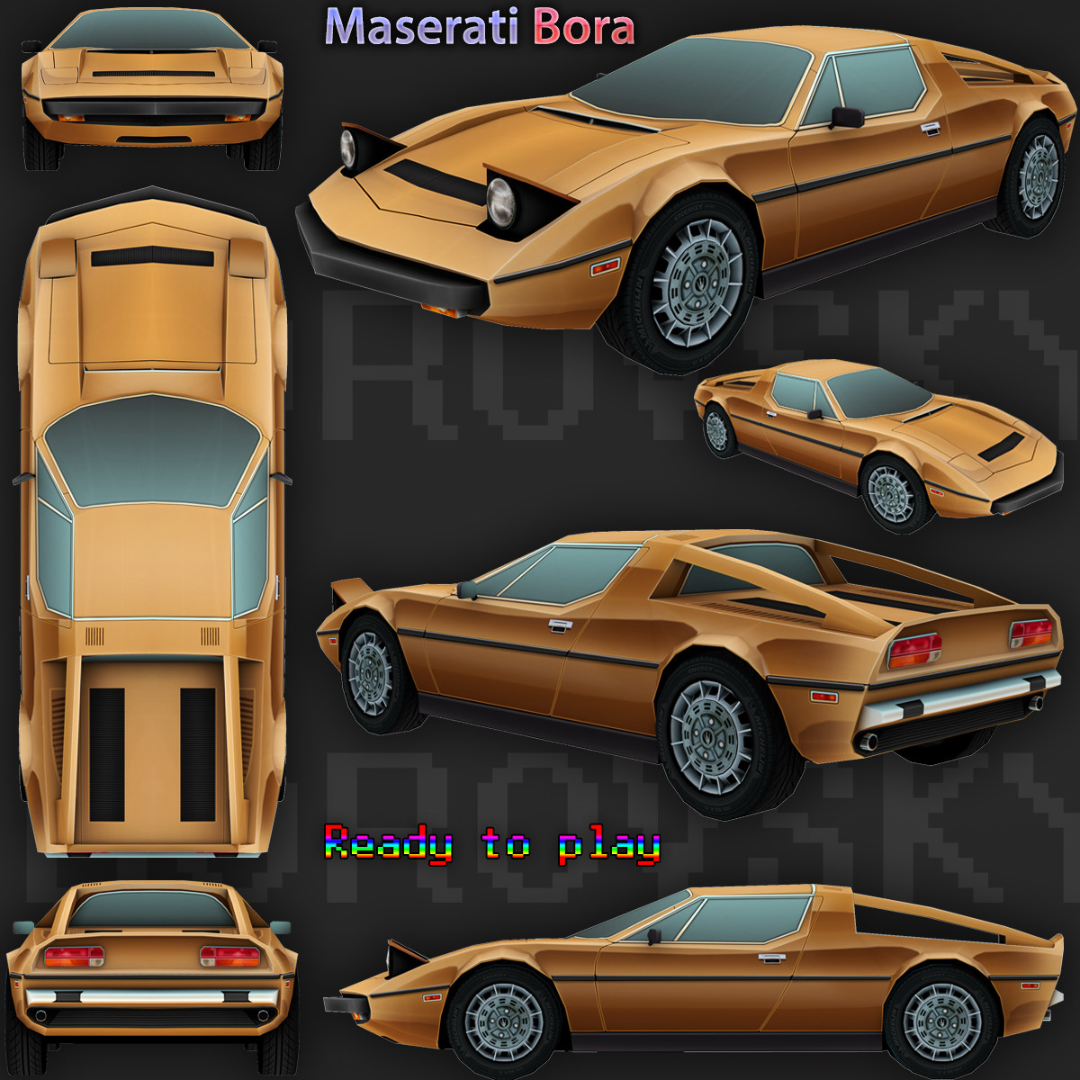 ArtStation - Maserati_Bora