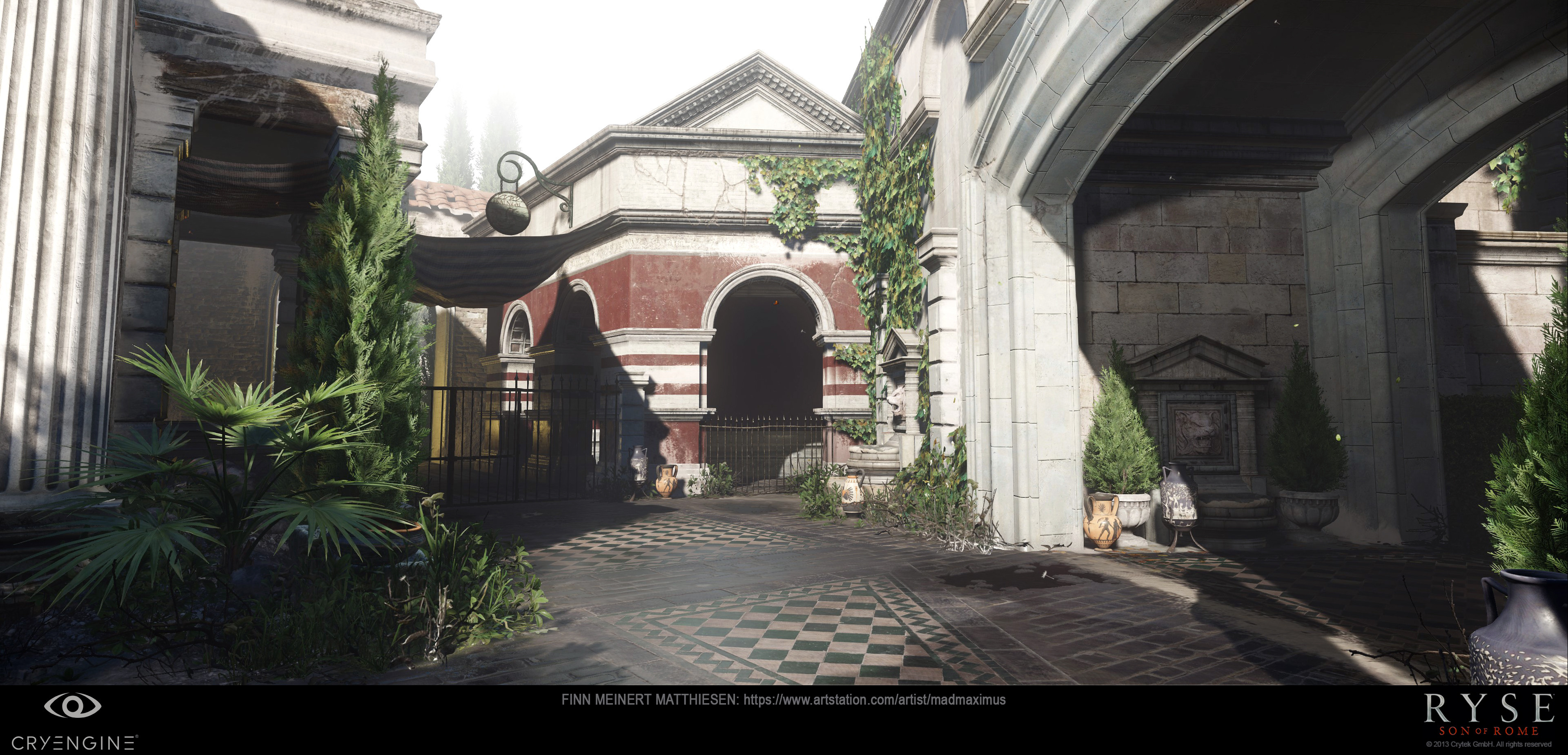 Finn Meinert Matthiesen - Ryse - Son of Rome :: Forum Level :: Schola Building :: CryEngine