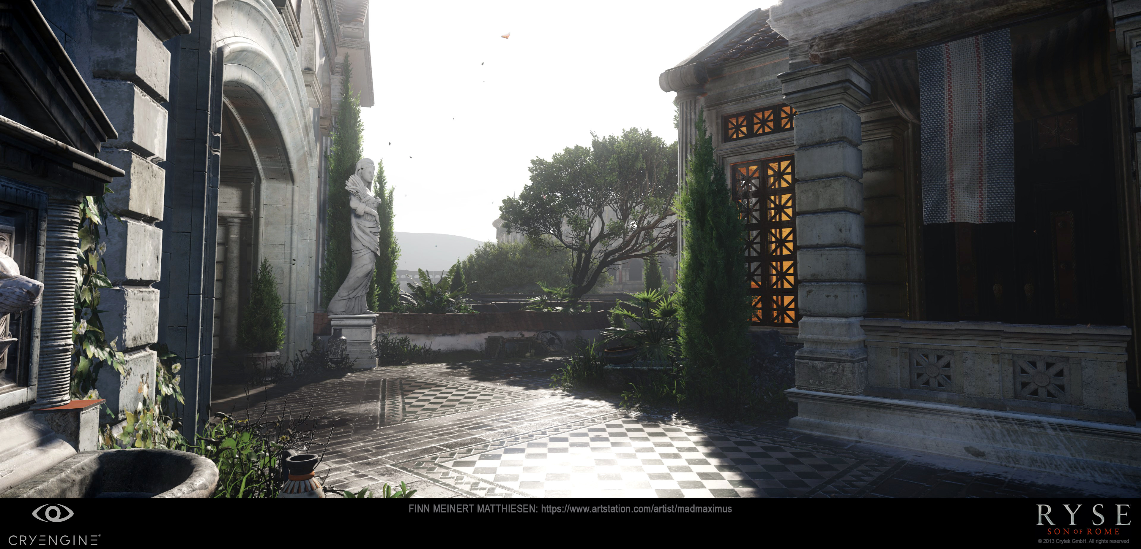 Finn Meinert Matthiesen - Ryse - Son of Rome :: Forum Level :: Schola Building :: CryEngine
