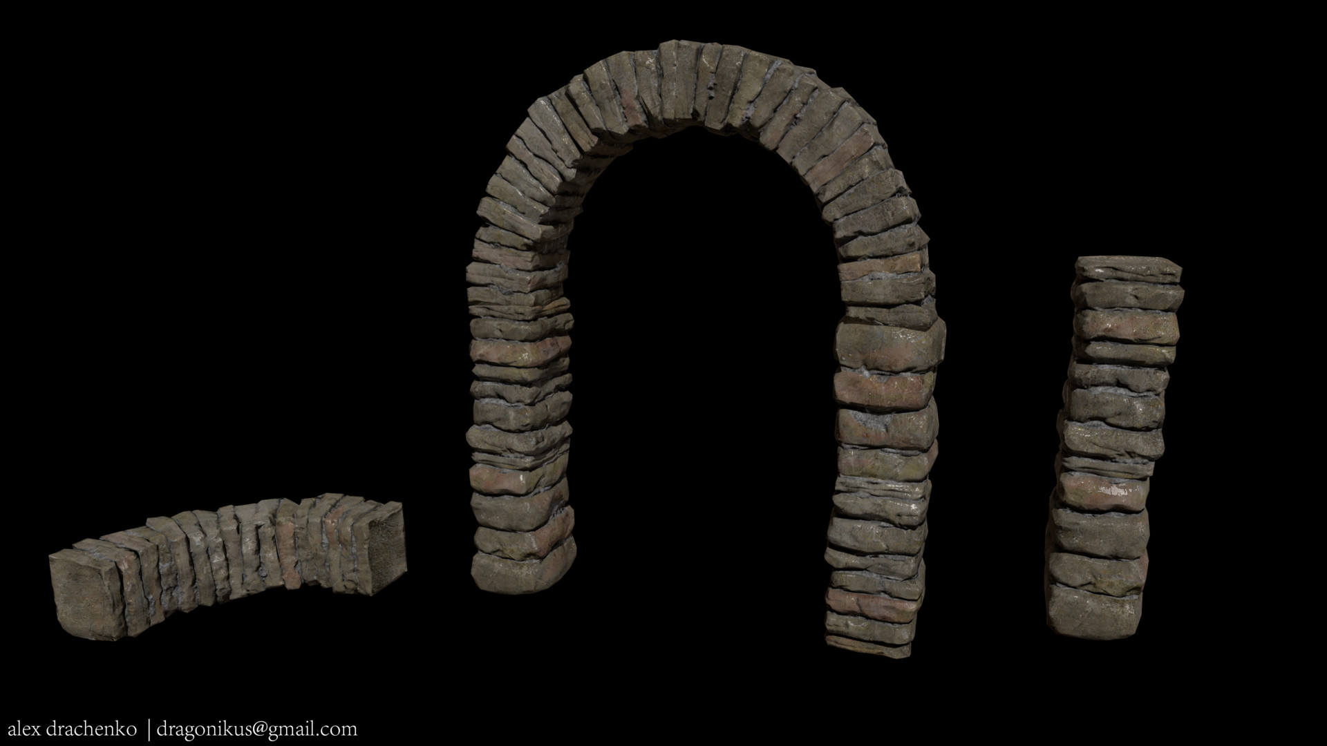 ArtStation - Stone arch