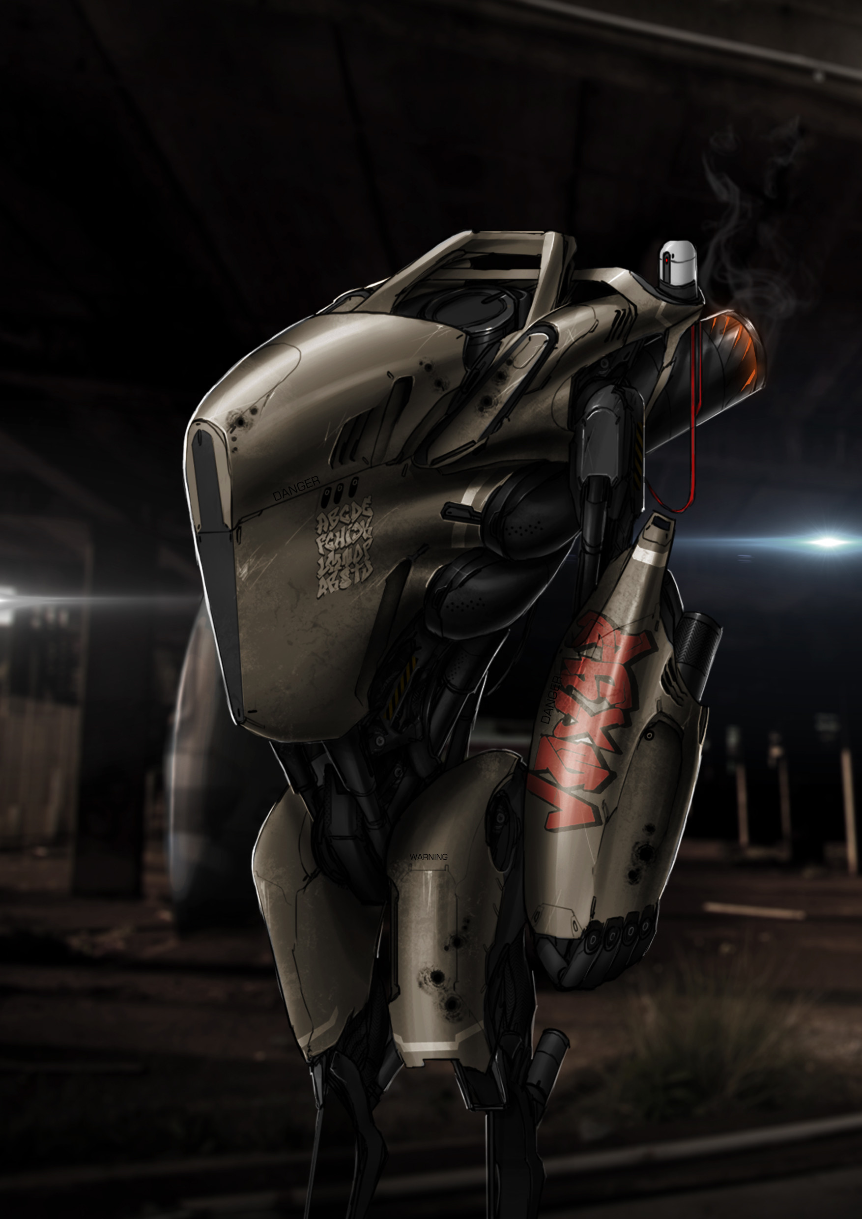 ArtStation - LAST MECH STANDING