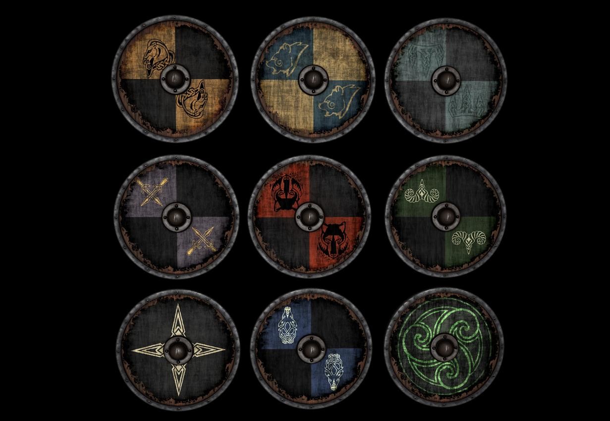 skyrim shields