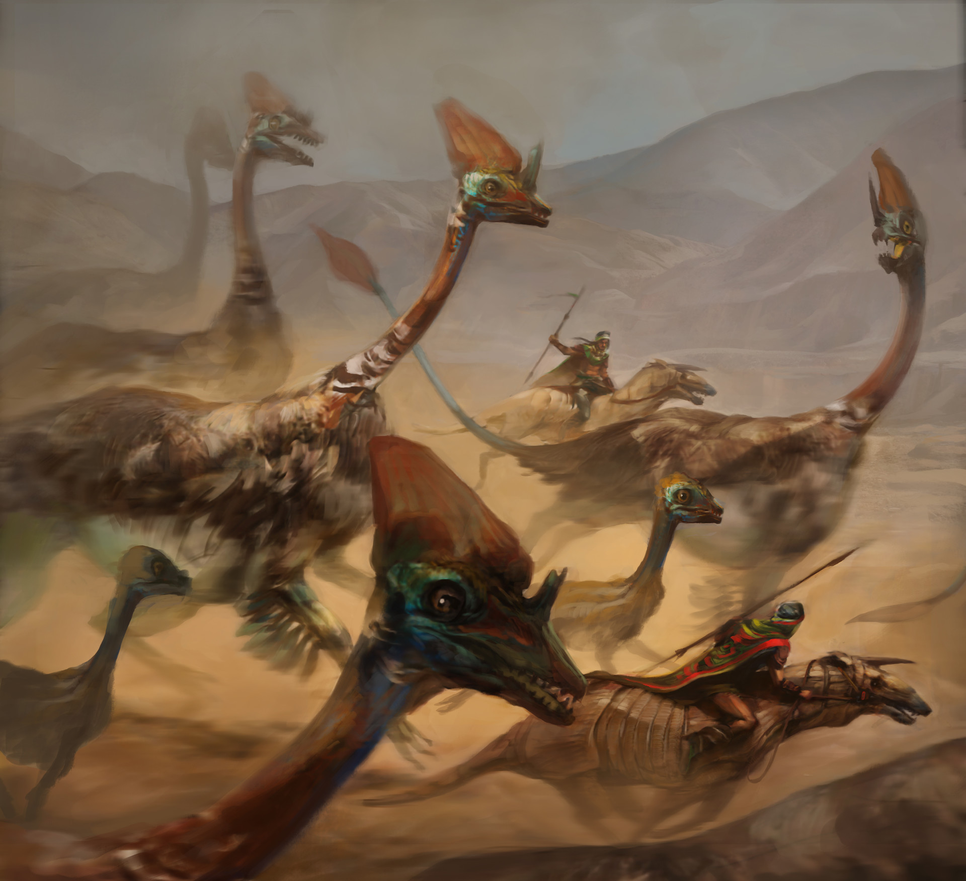 ArtStation - Hunted Herd