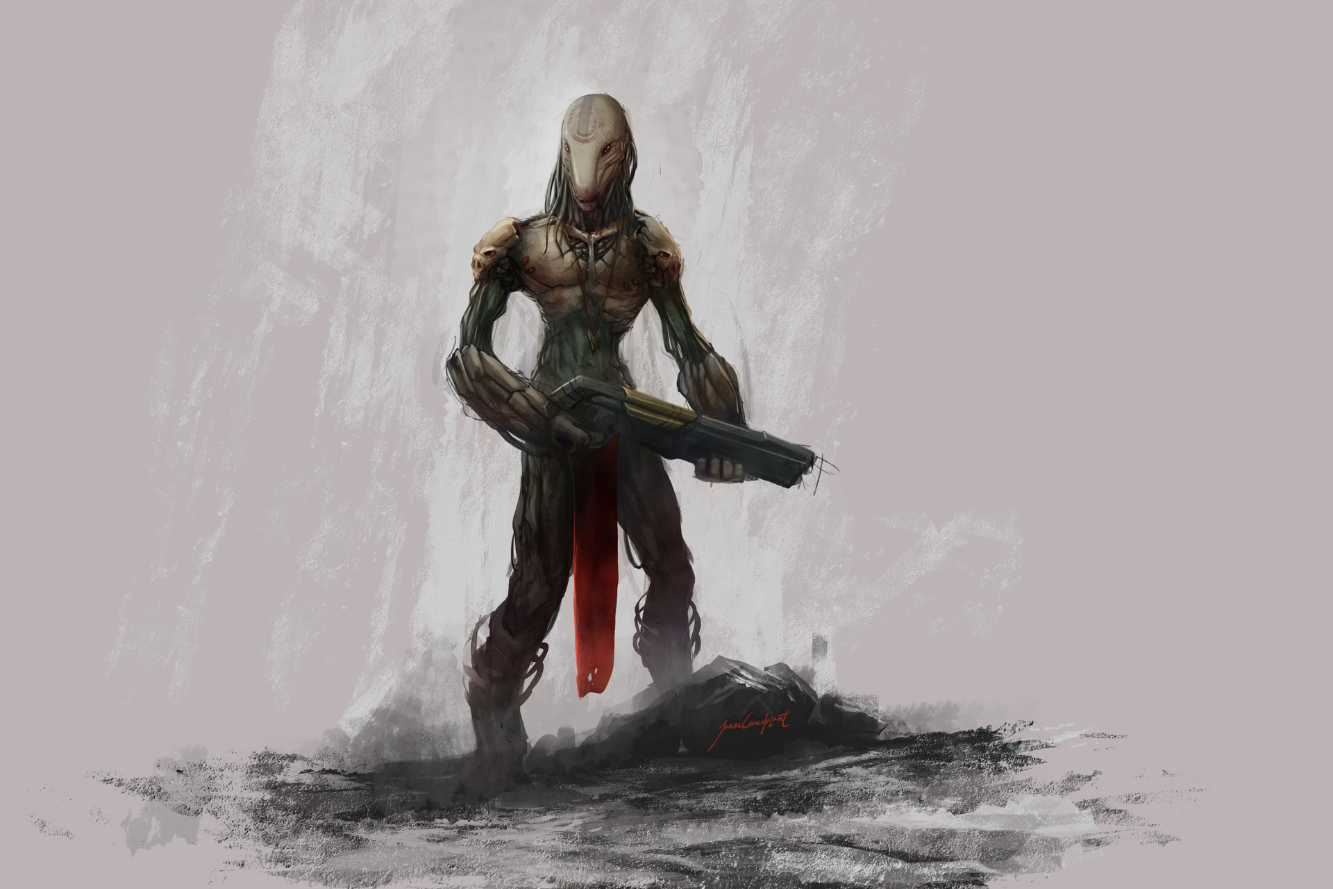 ArtStation - alien creature