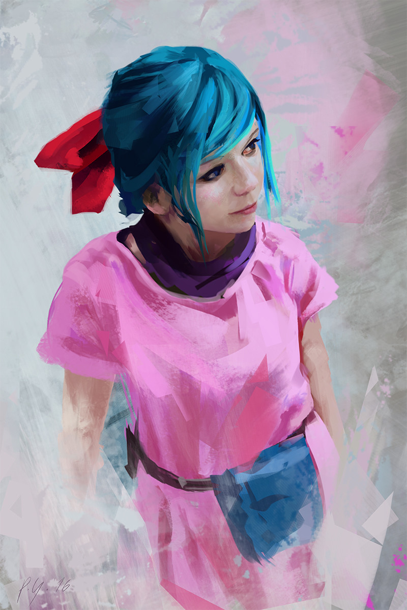 ArtStation - Cosplayer sketch
