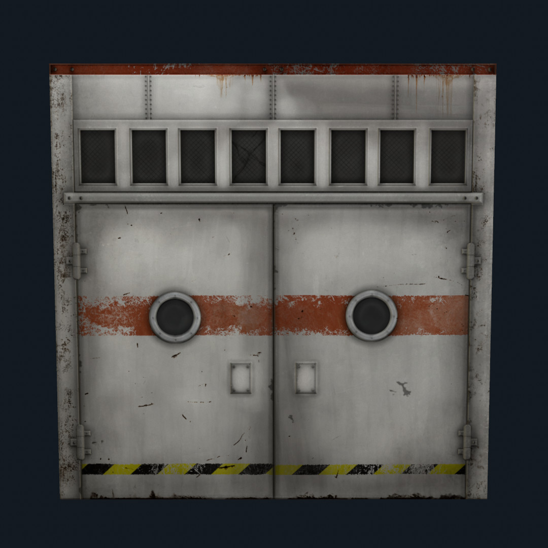 Industrial Door Texture