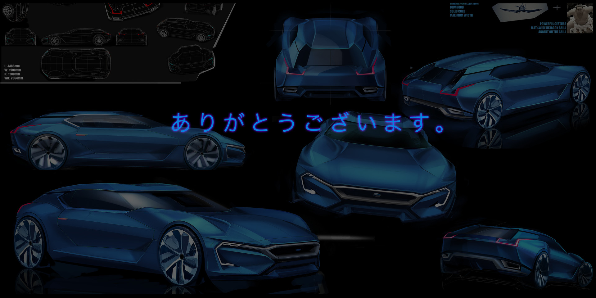 Alexey Semenov - Subaru BRZ shooting brake concept 2030