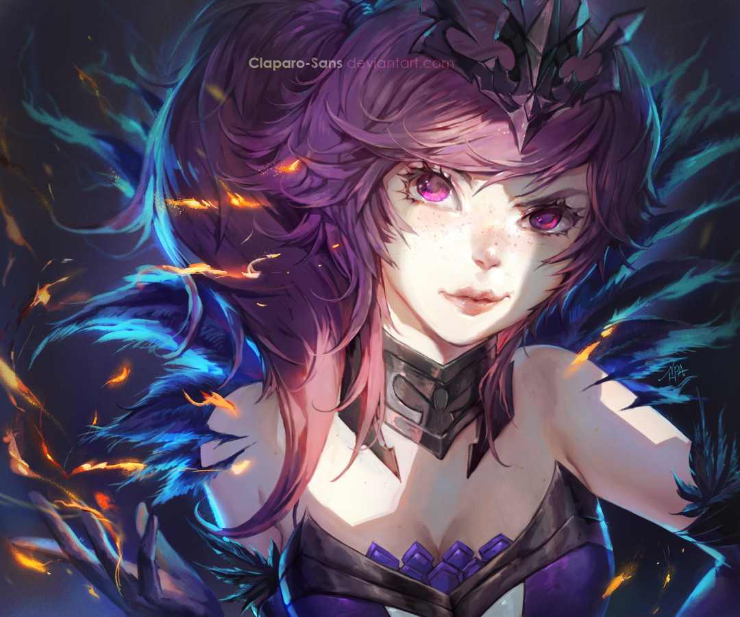 ArtStation - Dark Elementalist Lux