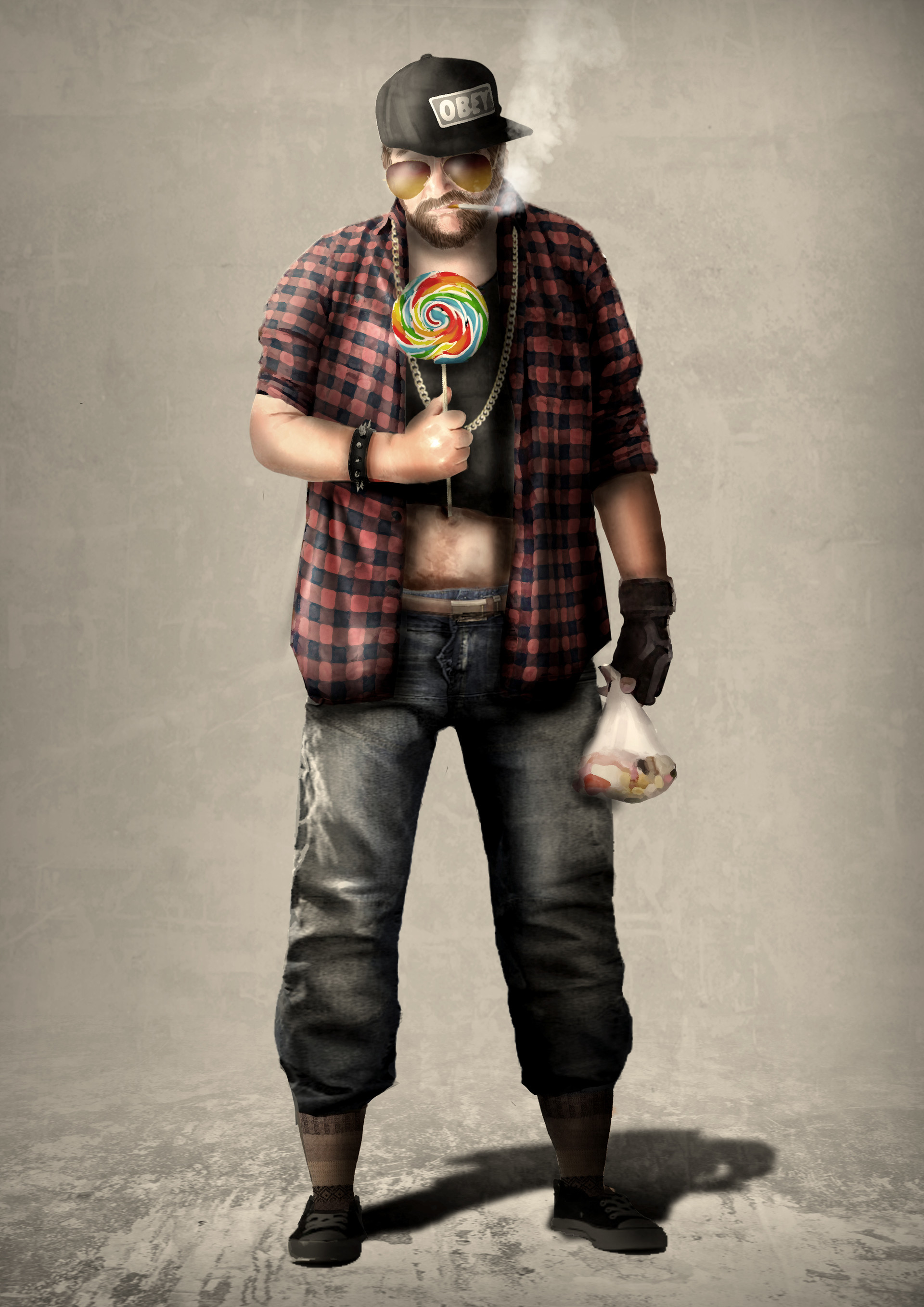 ArtStation - Action Character concept art