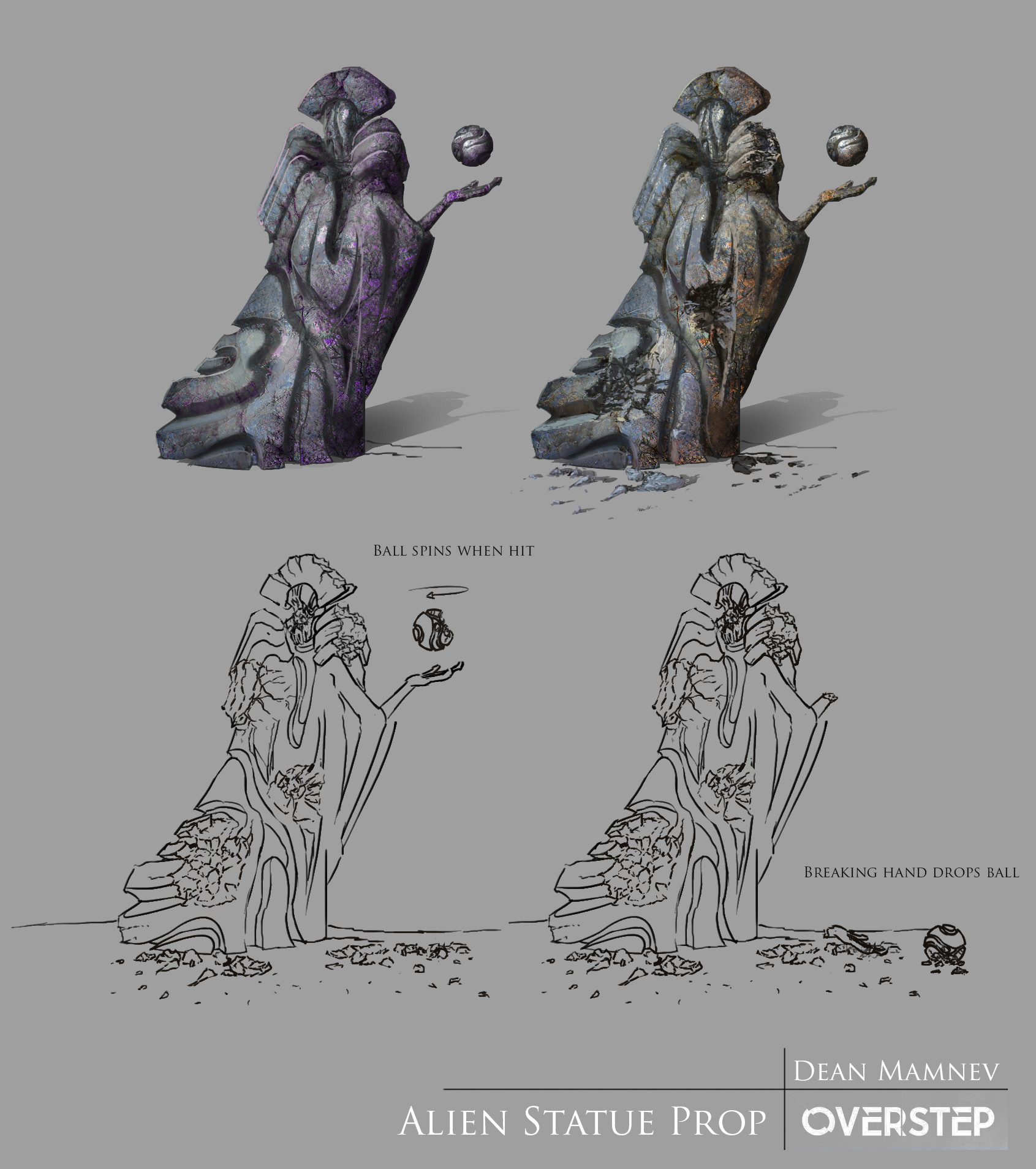 ArtStation - Statue Props