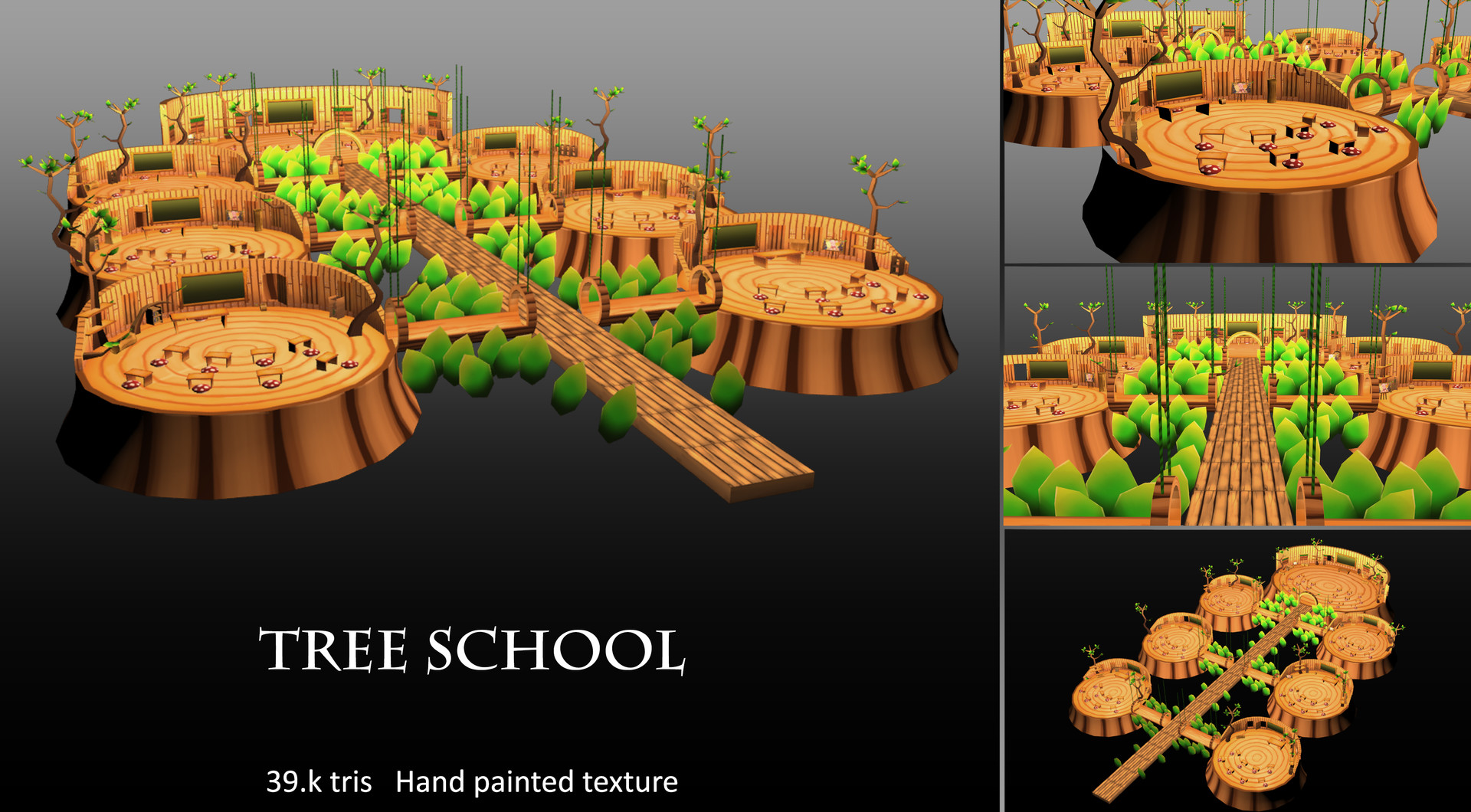 ArtStation - Tree School