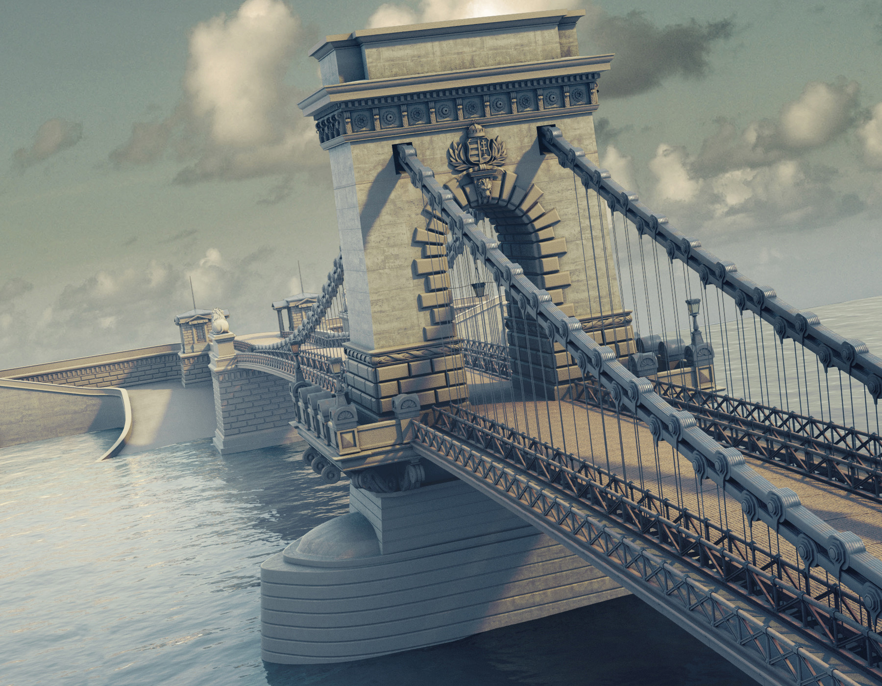 ArtStation - Chainbridge Model