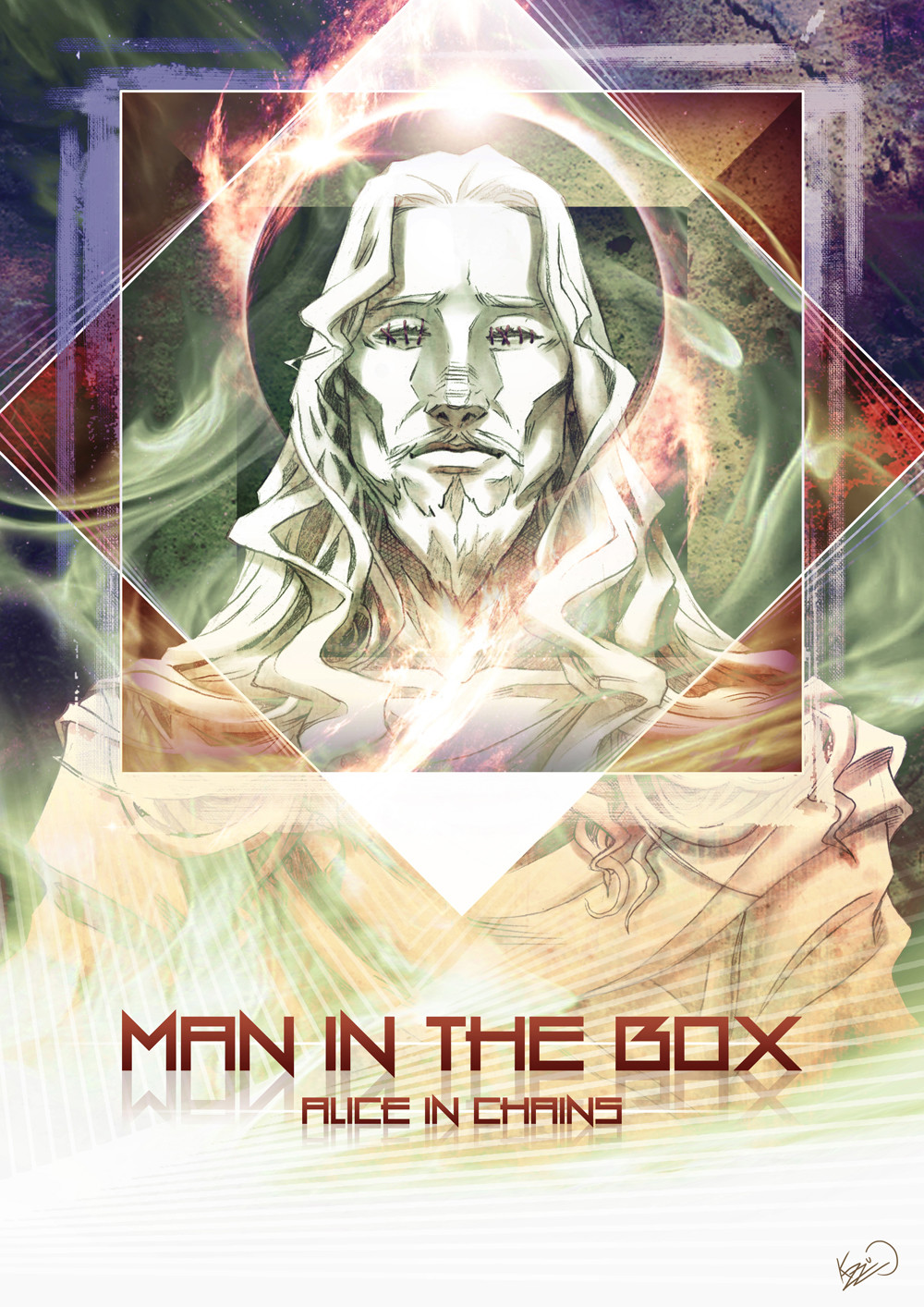 ArtStation - Man in the box - Alice in chains