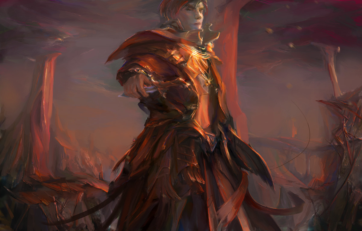 ArtStation - —So is it Molag Mar? Take this.