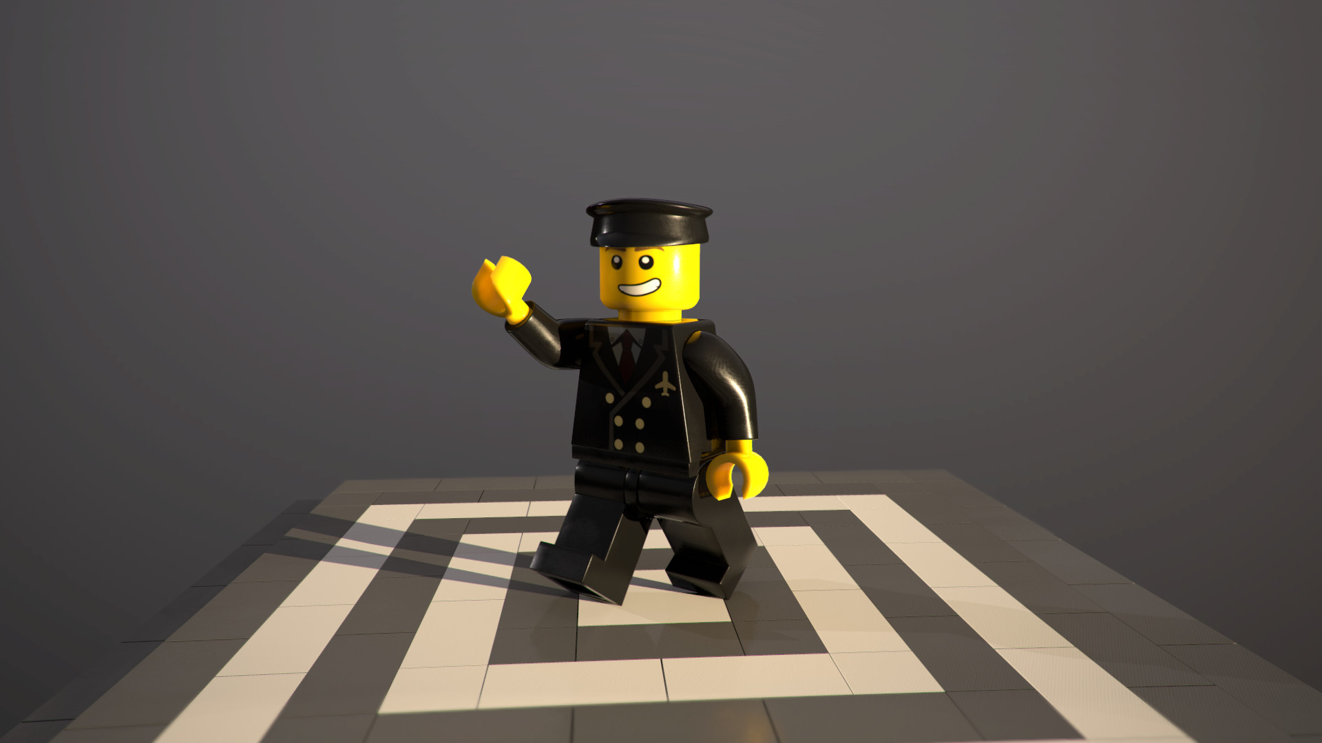 Philippe Bernier - The aviator | Lego character