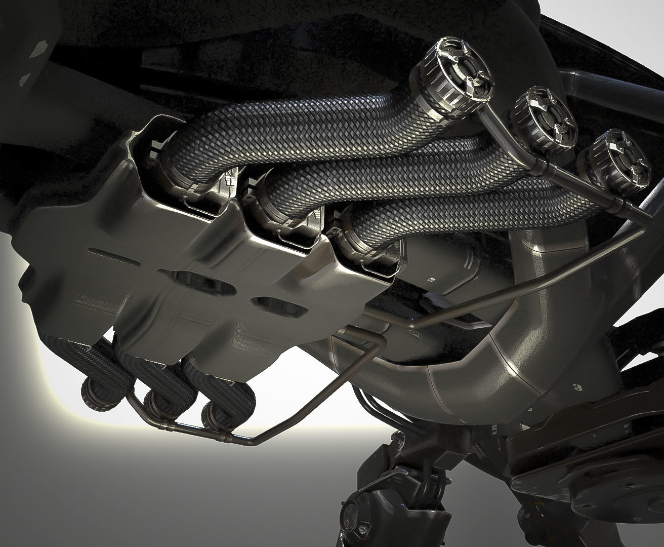 Vyle Art - Spectral Netflix Movie concept art