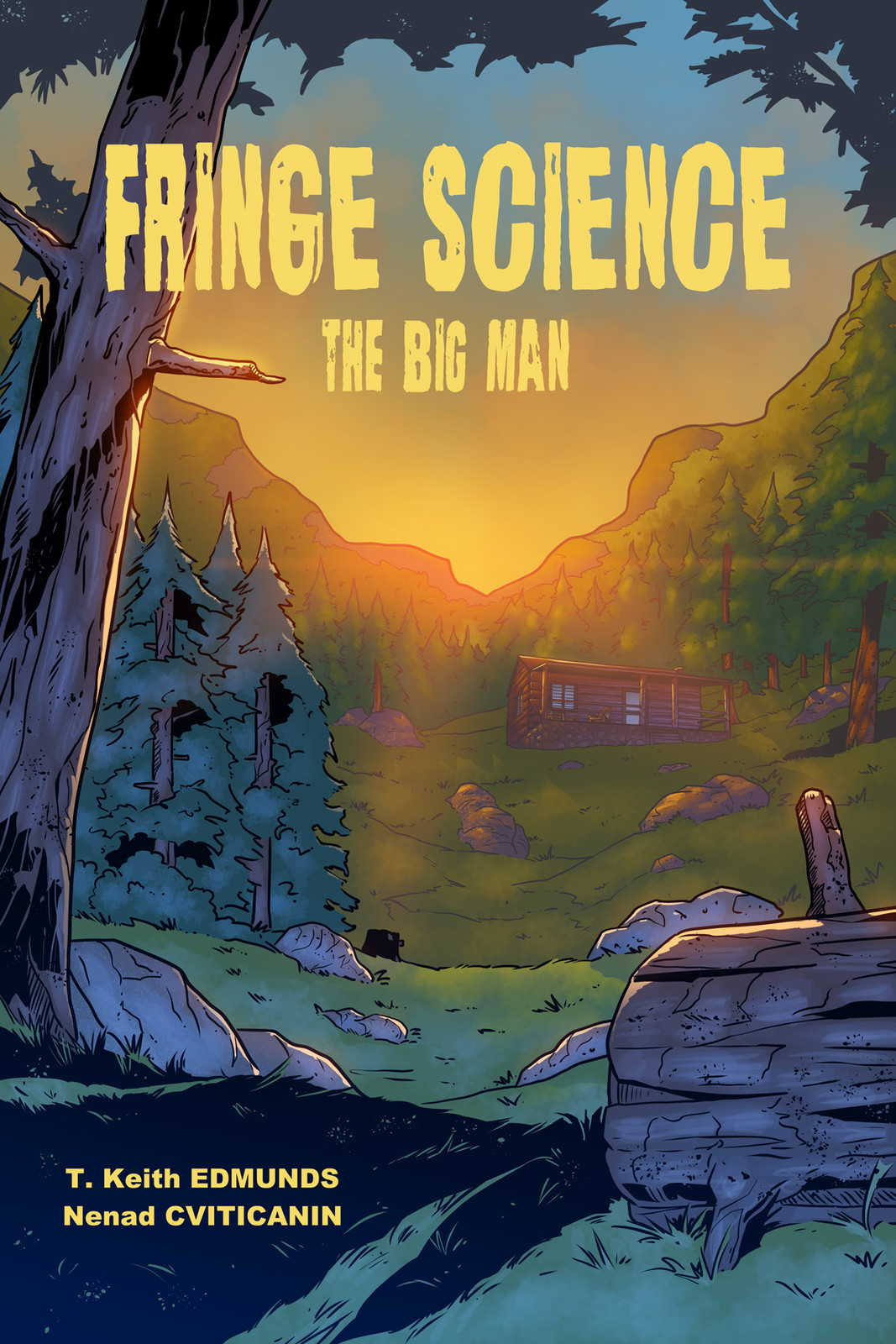 Maksim Strelkov - Fringe Science: The Big Man #1 Cover - colors