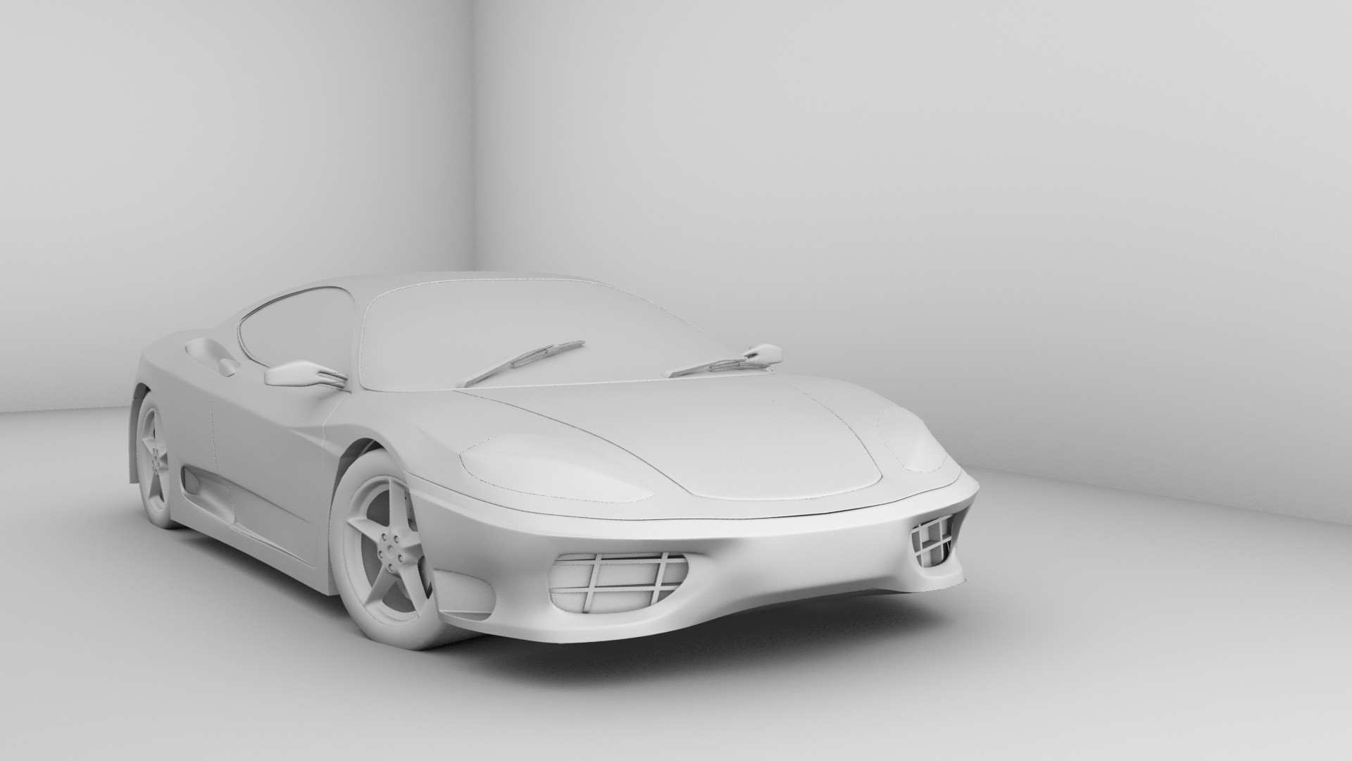 ArtStation - Ferrari 360 modena