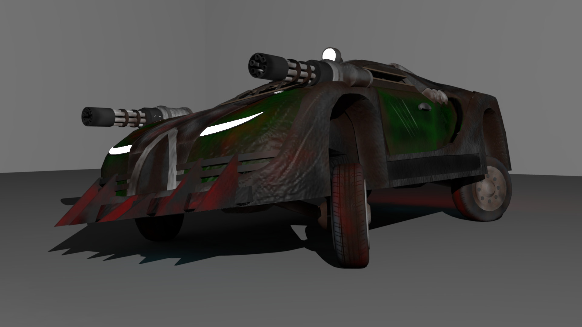 Thomas Honeybell - Car Model MK II Weaponize Bugatti Veyron - (Updated)