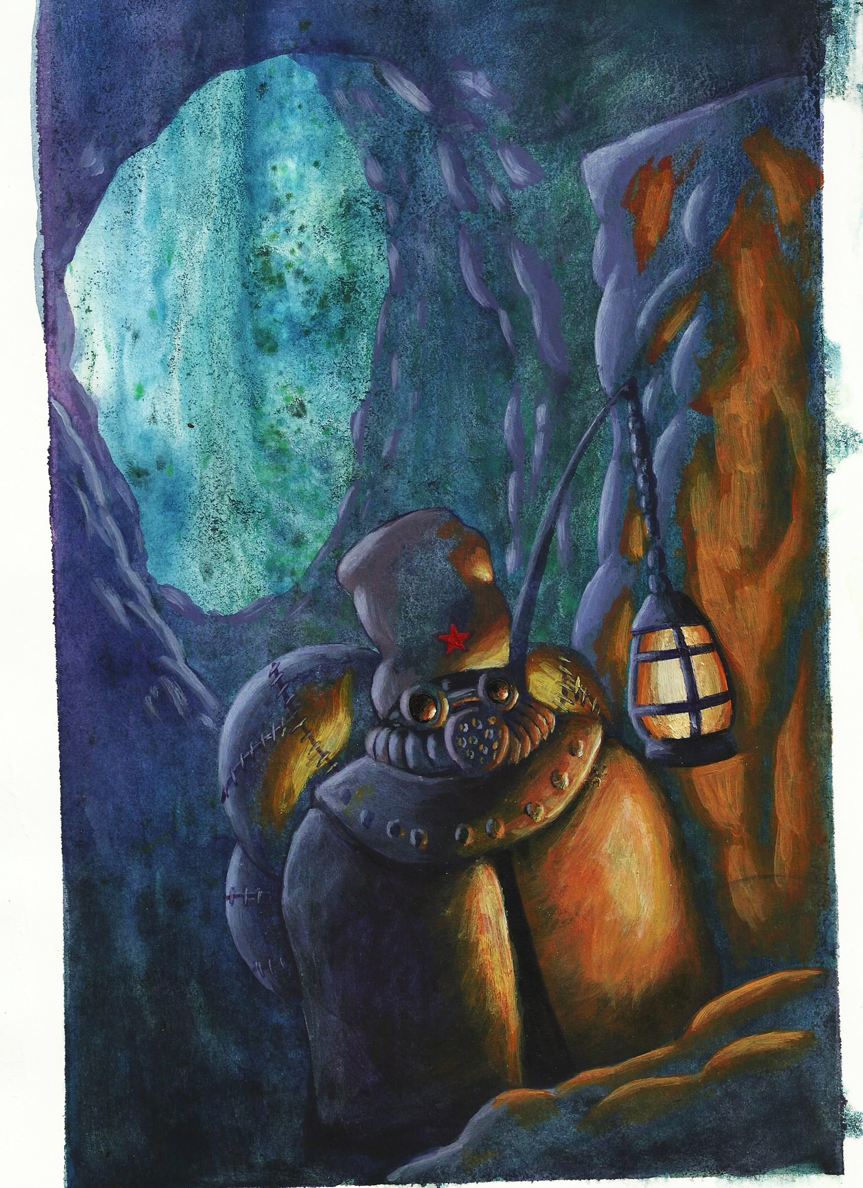 ArtStation - Cave explorer