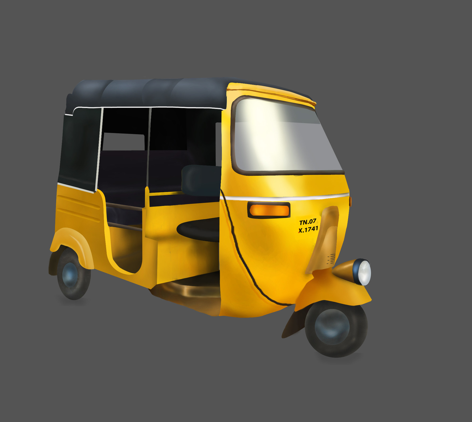 ArtStation - Rickshaw