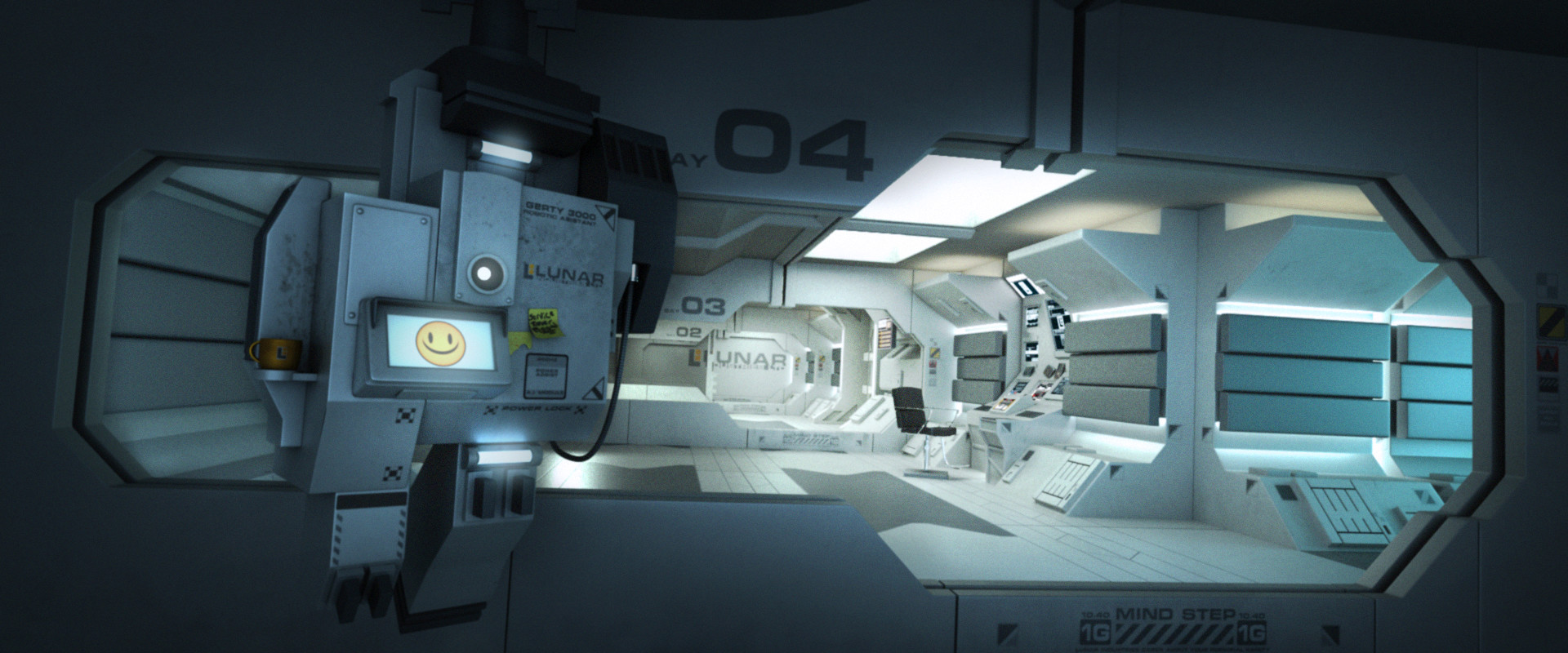 ArtStation - Moon (2009) - Interior Render