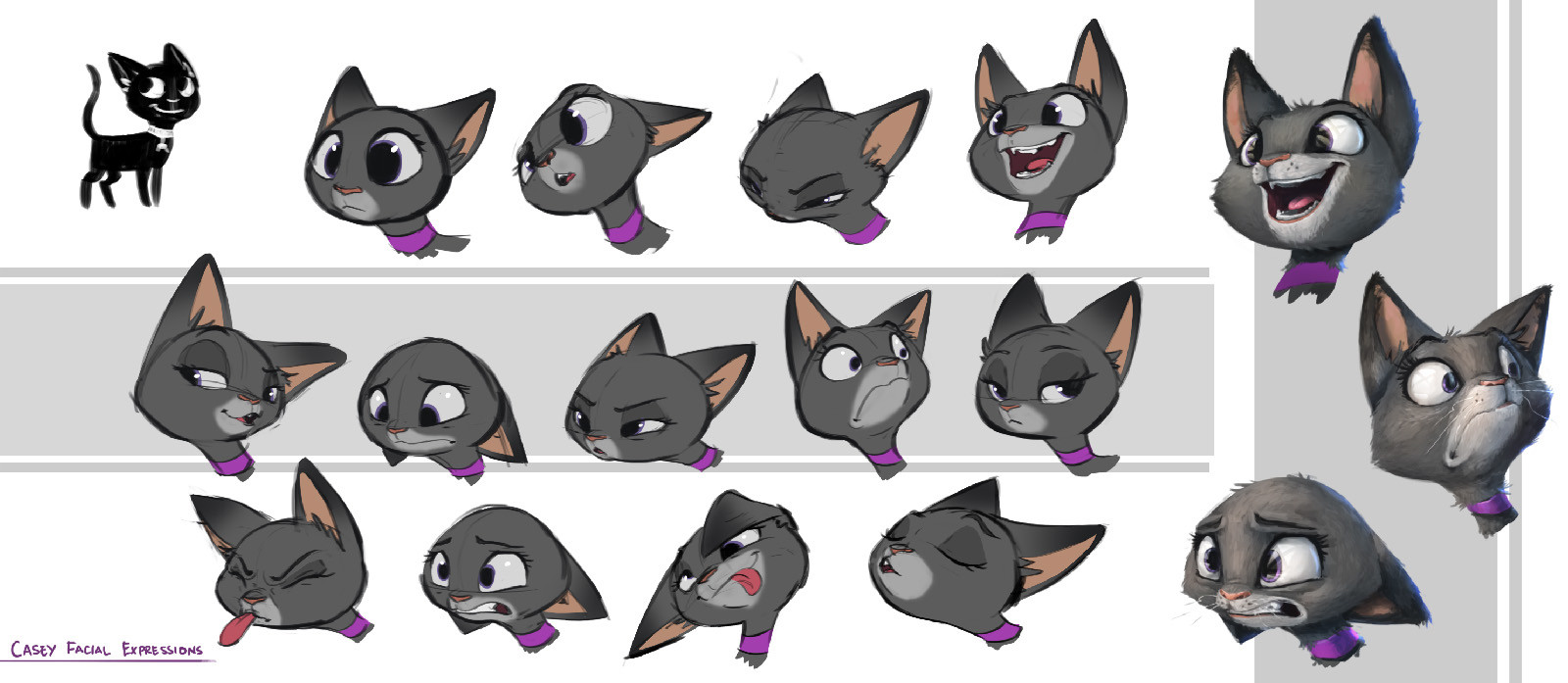 ArtStation - Casey The Cat