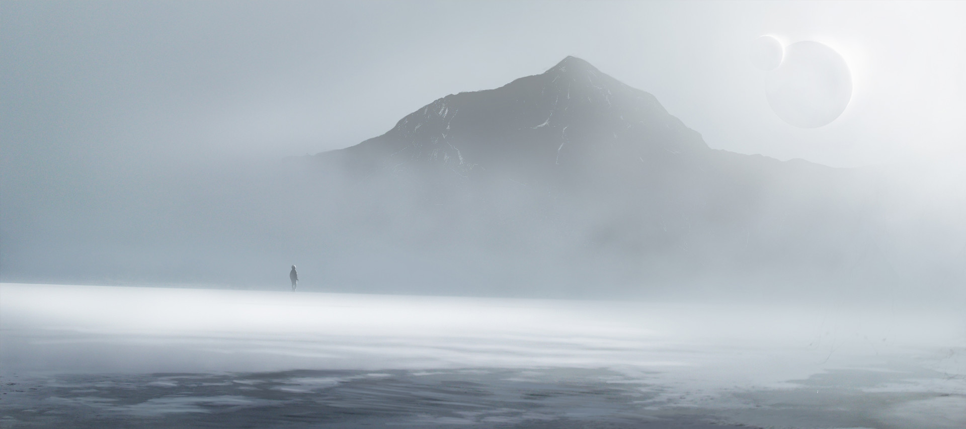 ArtStation - Frozen landscape